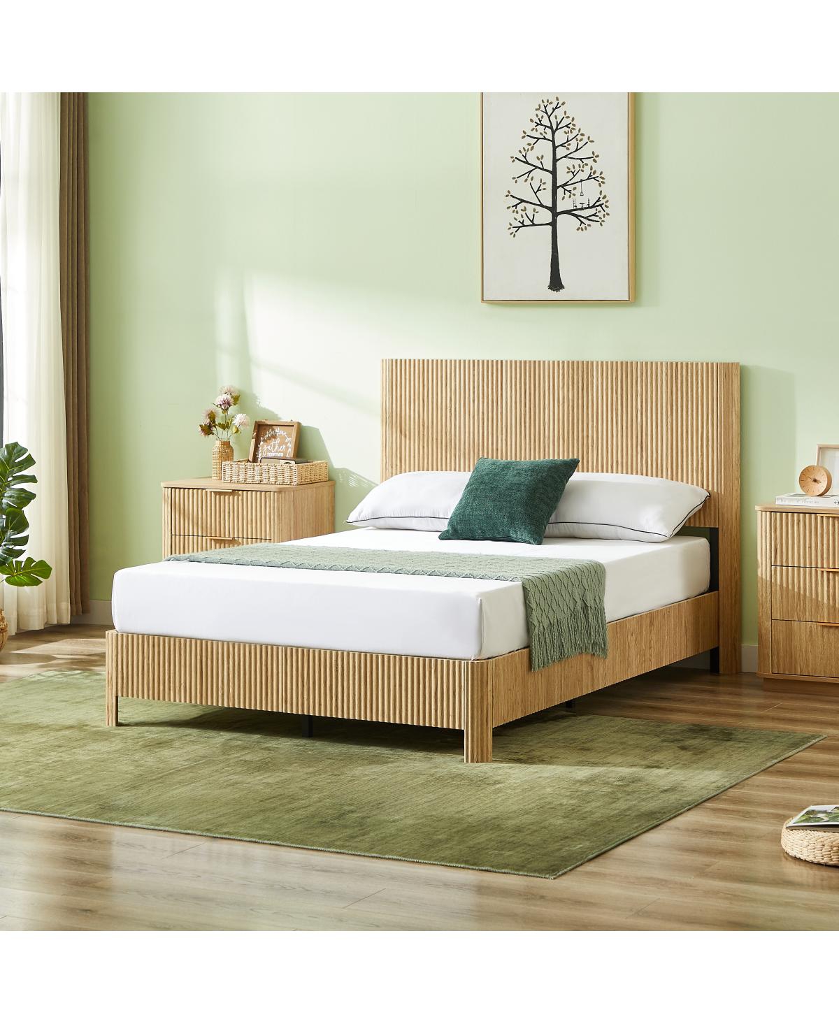Click here for Streamdale Furniture Wooden corrugated curved line... prices