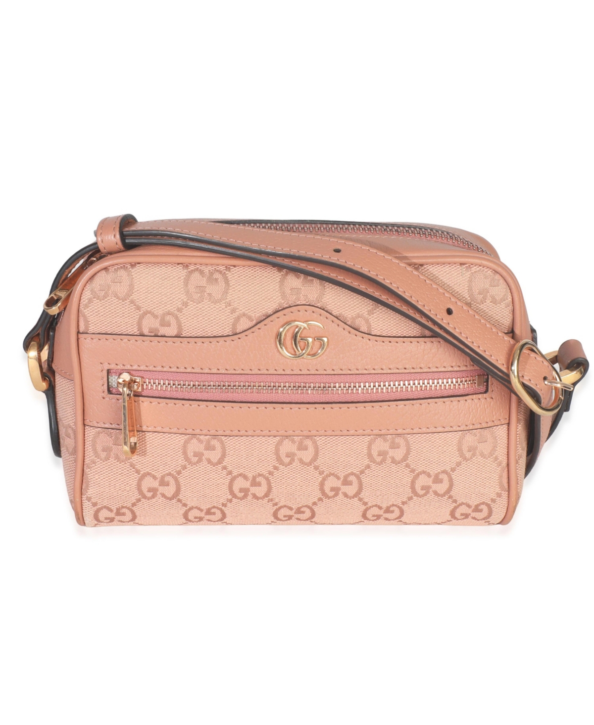 Click here for Pre-Owned Gucci Pink Gg Canvas Mini Ophidia Should... prices