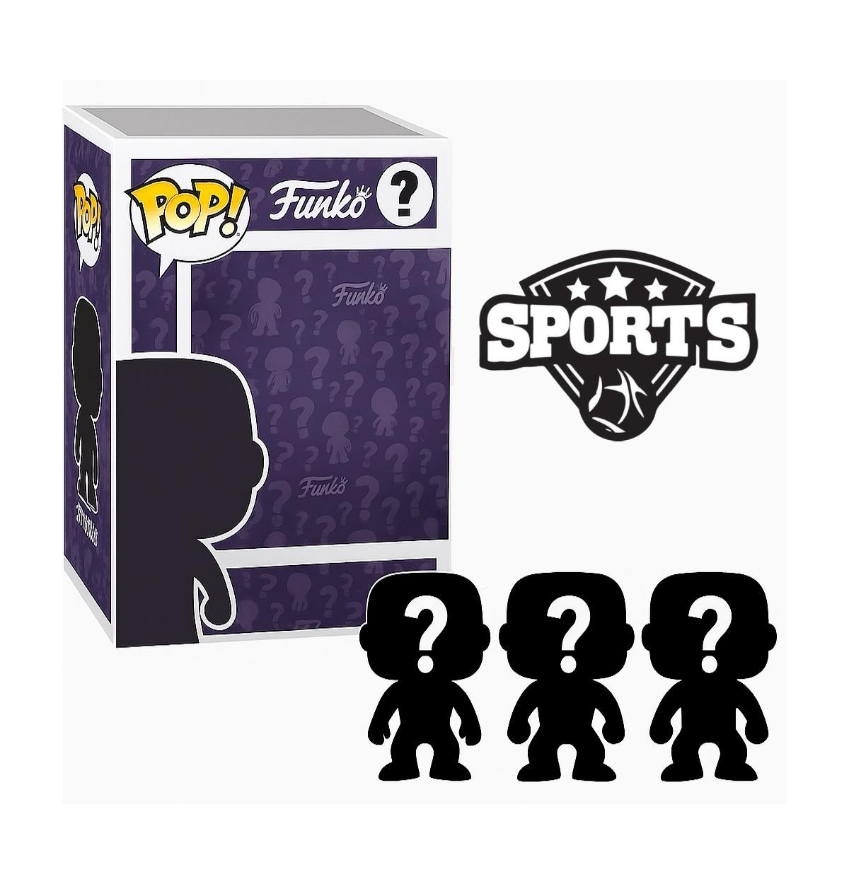 Click here for Funko Set of 3 Surprise Mystery Sport Pop! Randoml... prices
