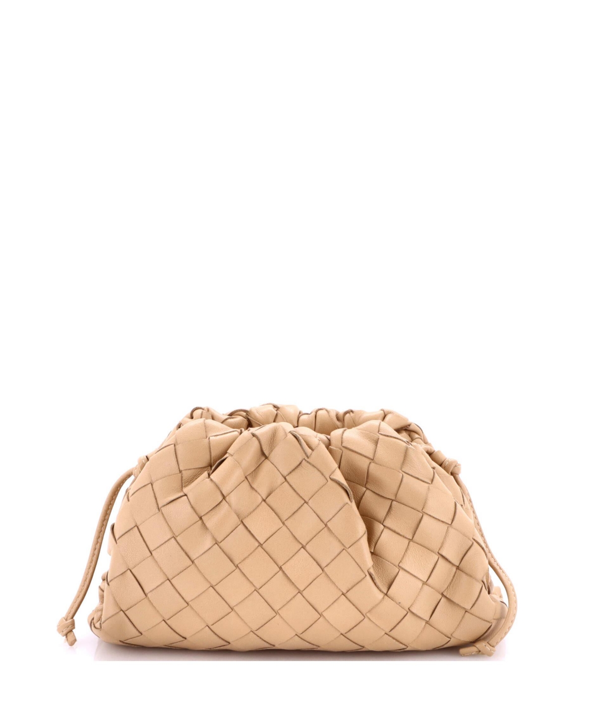 Click here for Pre-Owned Bottega Veneta Mini The Pouch Intrecciat... prices