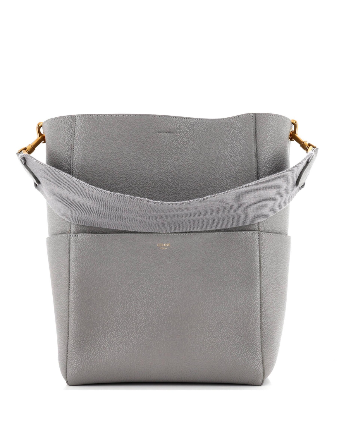 Click here for Pre-Owned Celine Large Sangle Seau Bag Calfskin -... prices