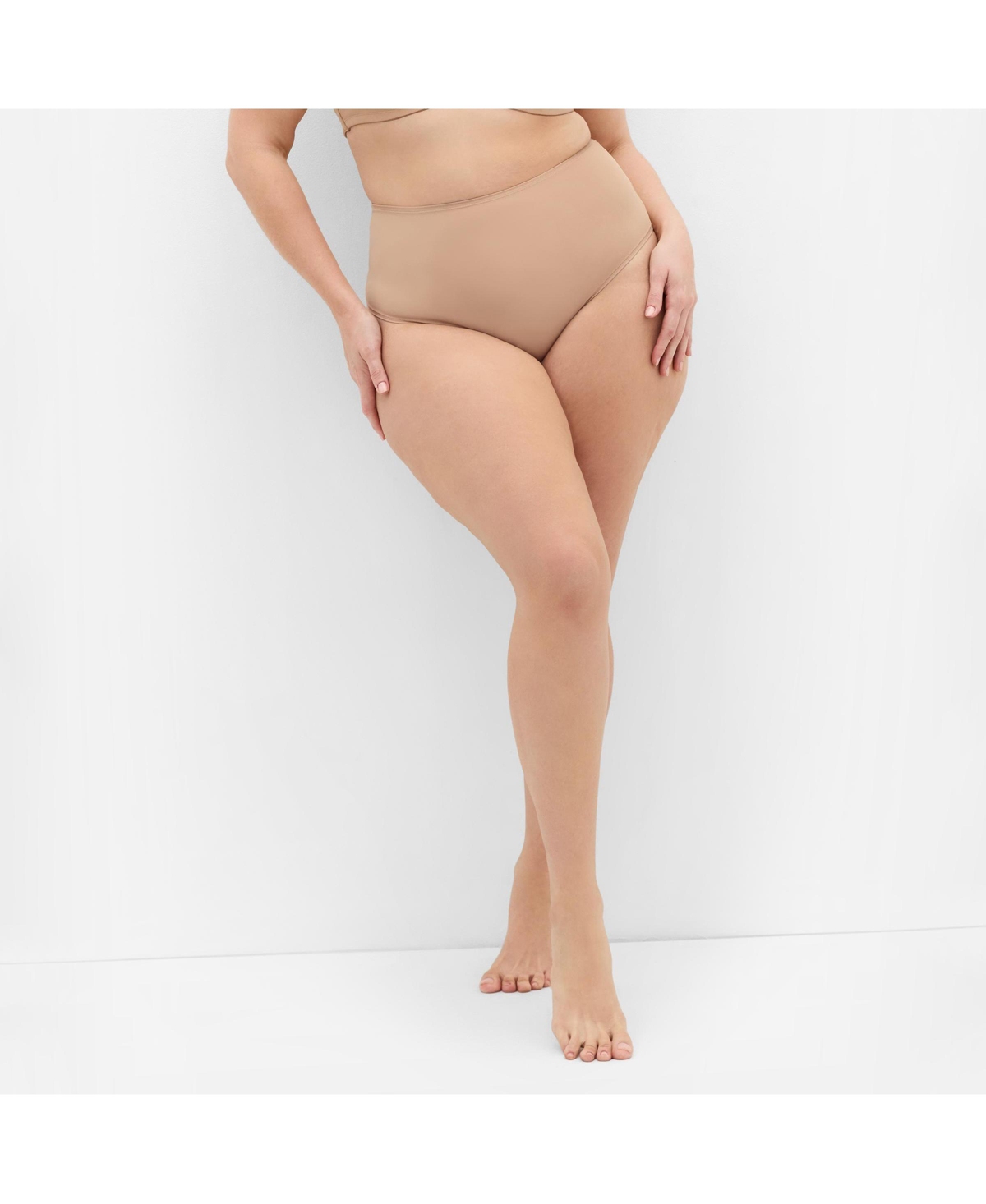 Click here for City Chic Womens Luxe Microfibre 3 Pack Hi Thong -... prices