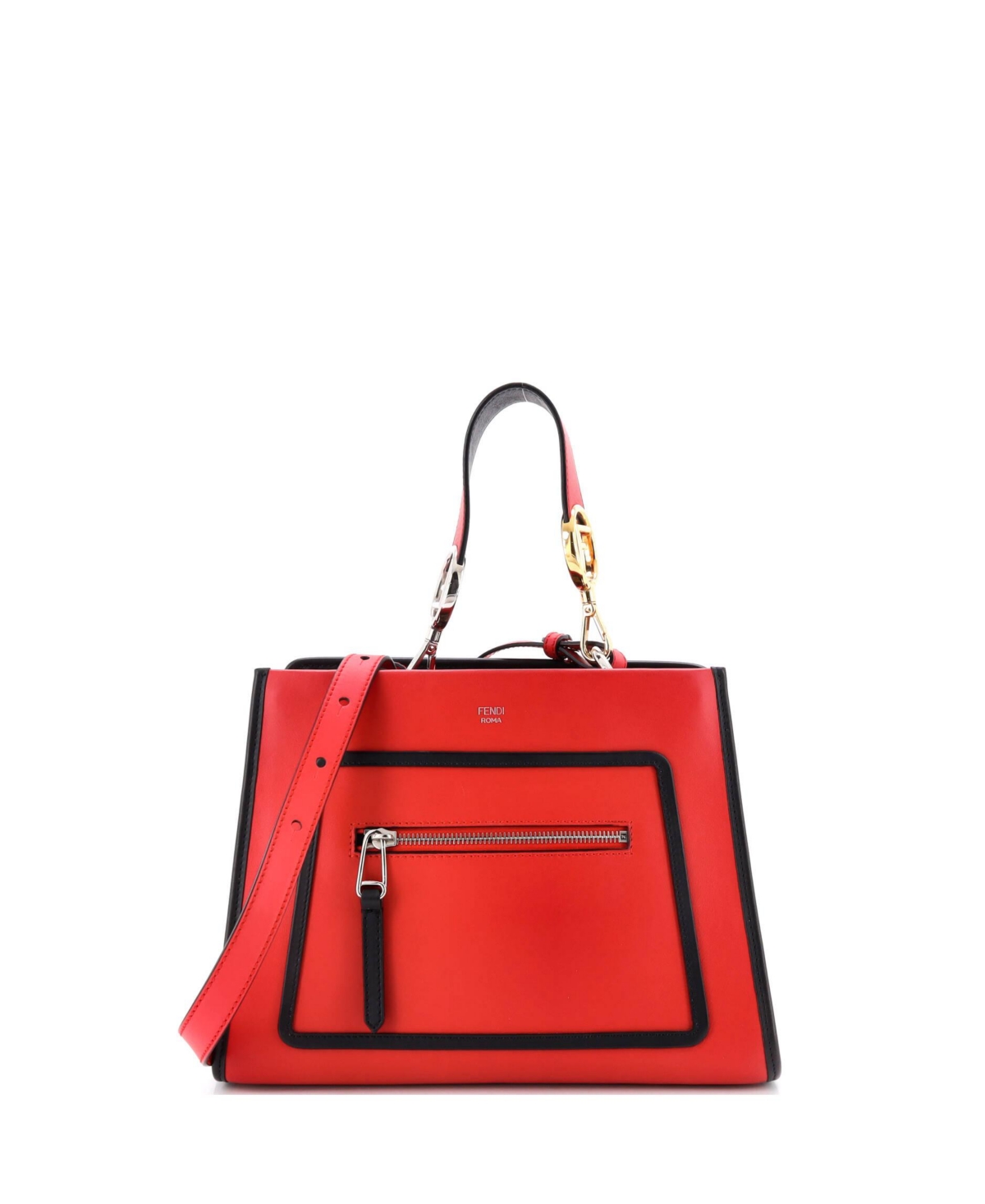 Click here for Pre-Owned Fendi Small Runaway Bag Leather - Red prices