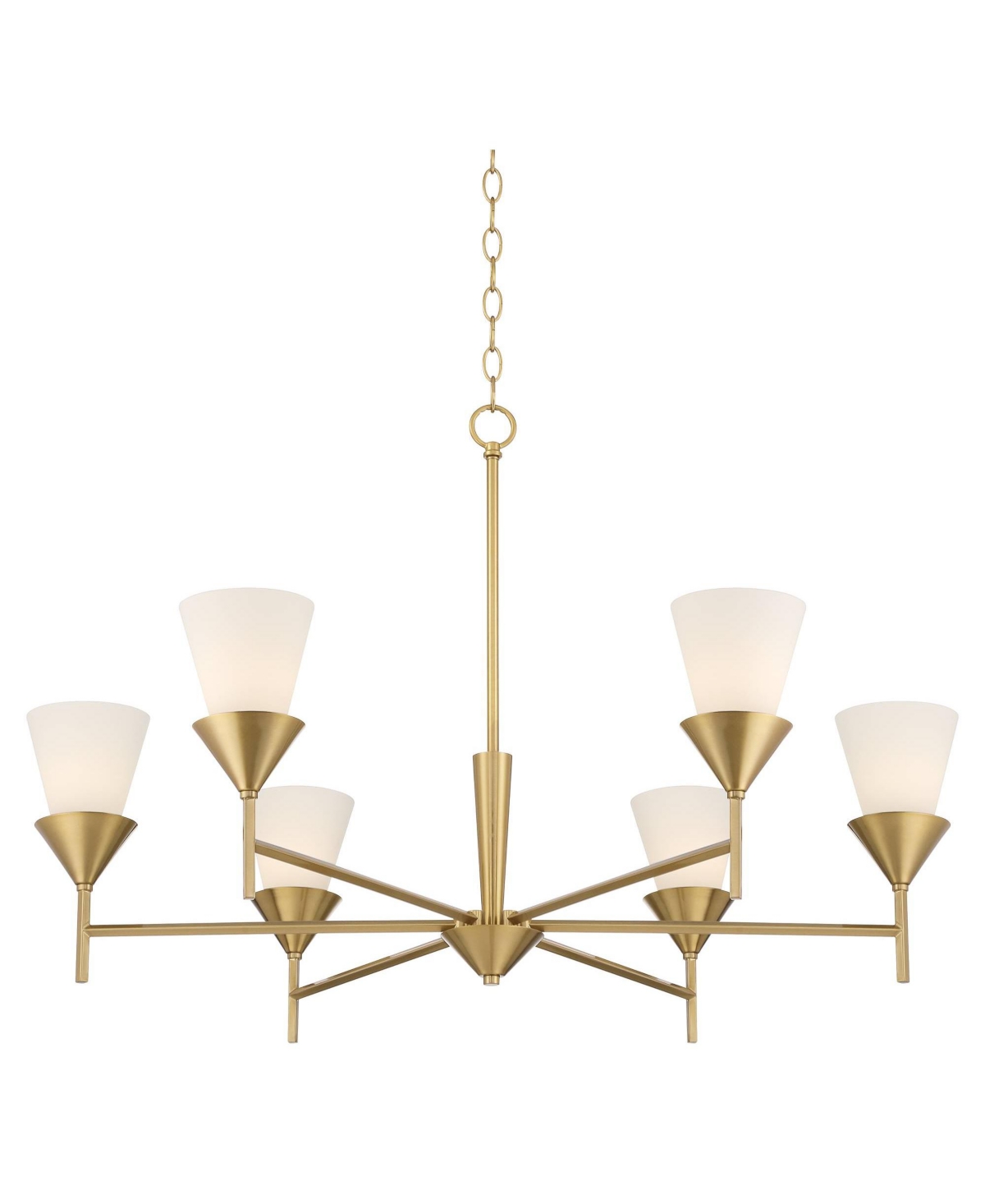 Click here for Possini Euro Design Caulfield 36" Wide 6-Ligh... prices