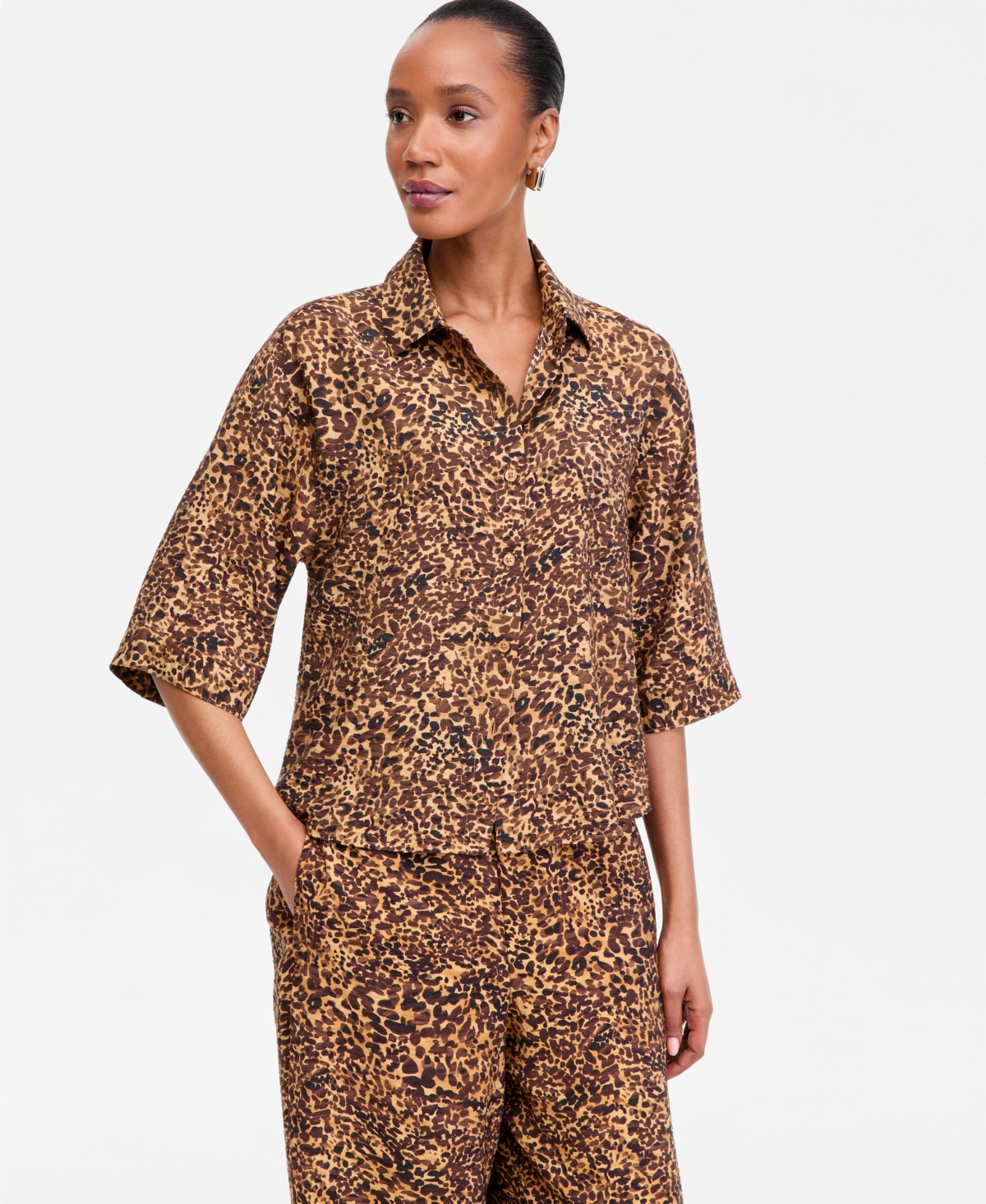 Click here for I.n.c. International Concepts Womens Flowy Blouse... prices