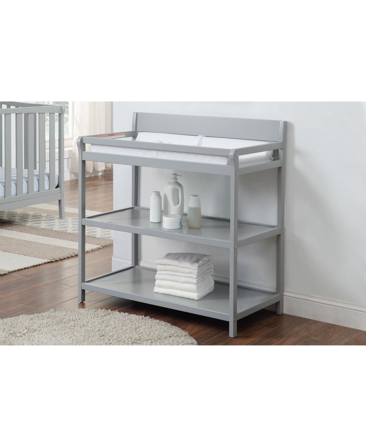 Click here for flynama Modern Changing Table Finish with Two Shel... prices