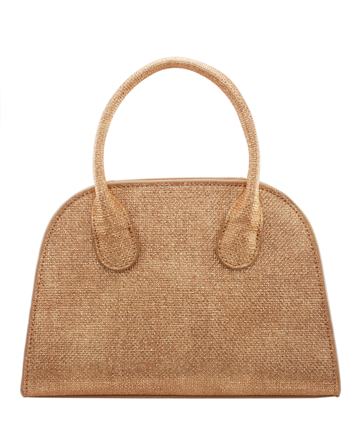 Click here for Nina Yorke Metallic Small Satchel Bag - Pure Gold prices