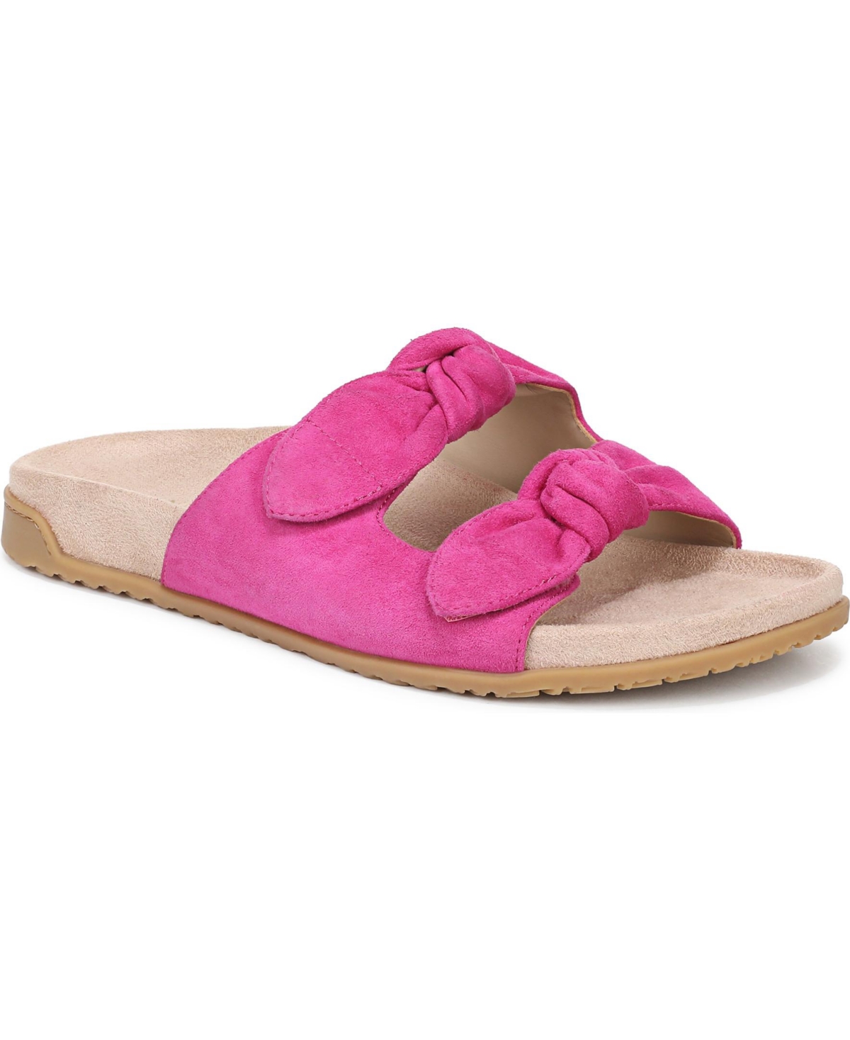 Click here for Vionic Womens Elara Slide Sandals - Rose violet su... prices