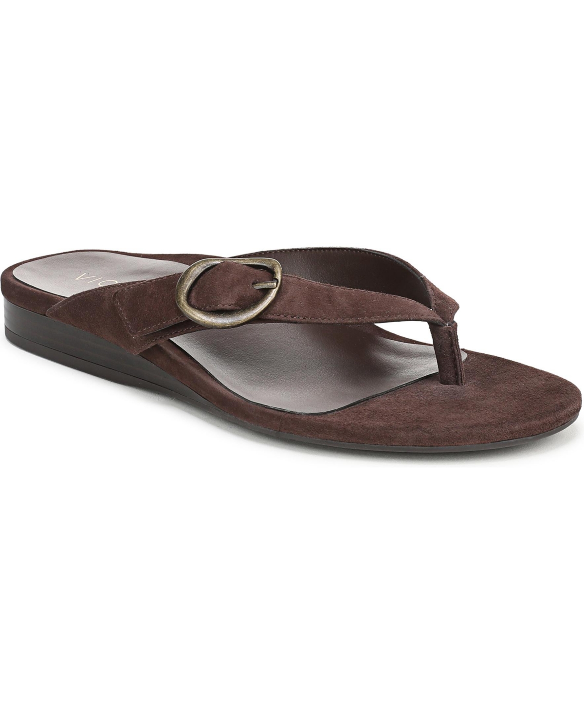 Click here for Vionic Womens Grove Thong Sandals - Choco ganache... prices