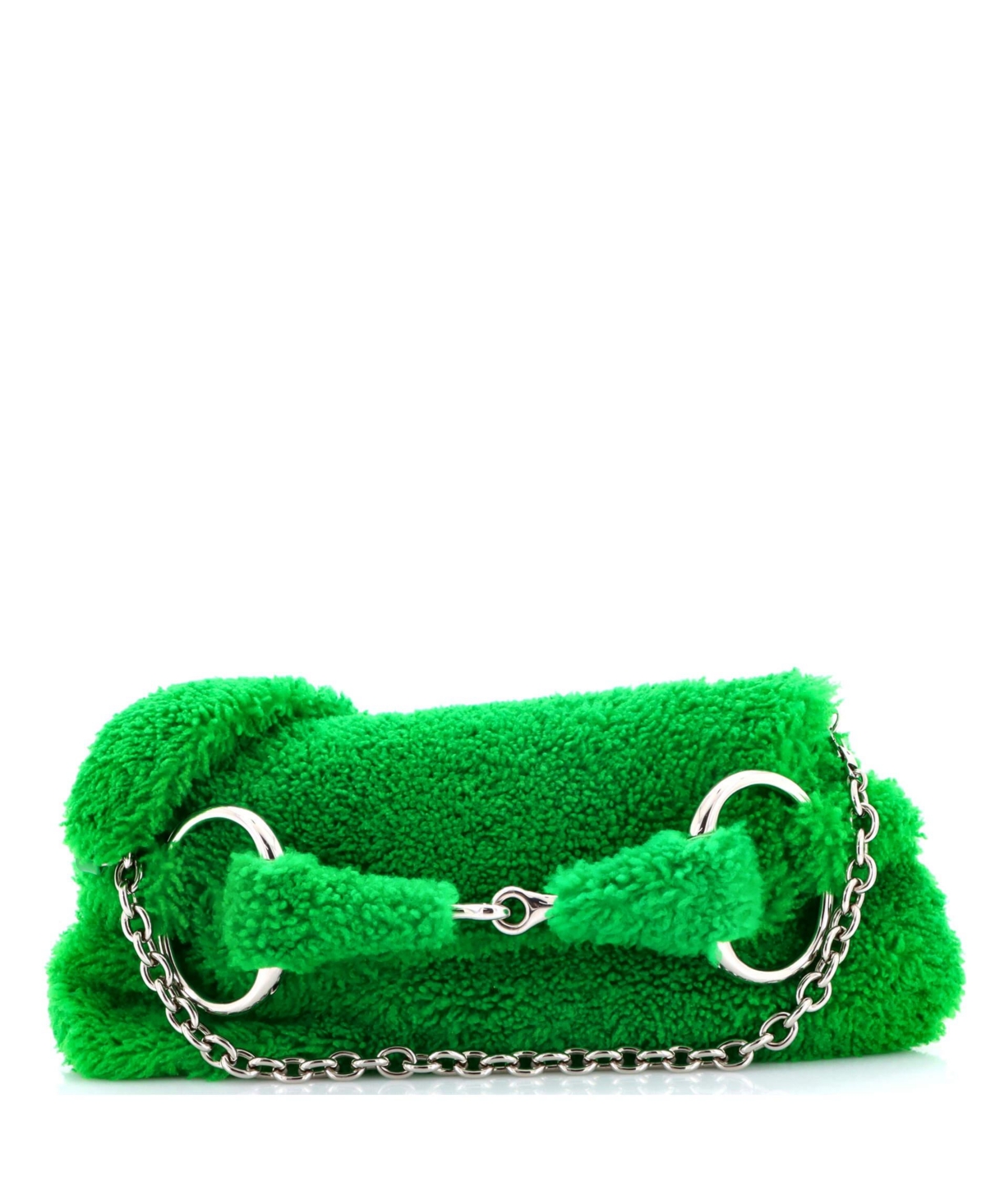 Click here for Pre-Owned Gucci Medium Horsebit Chain Shoulder Bag... prices