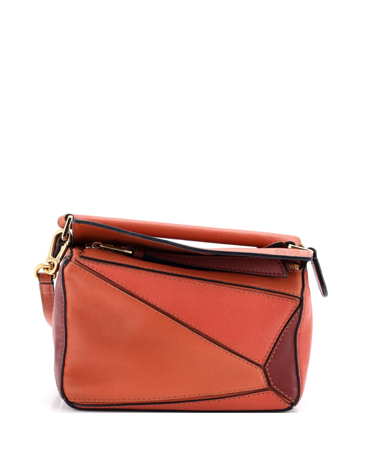 Click here for Pre-Owned Loewe Mini Puzzle Bag Leather - Brown prices