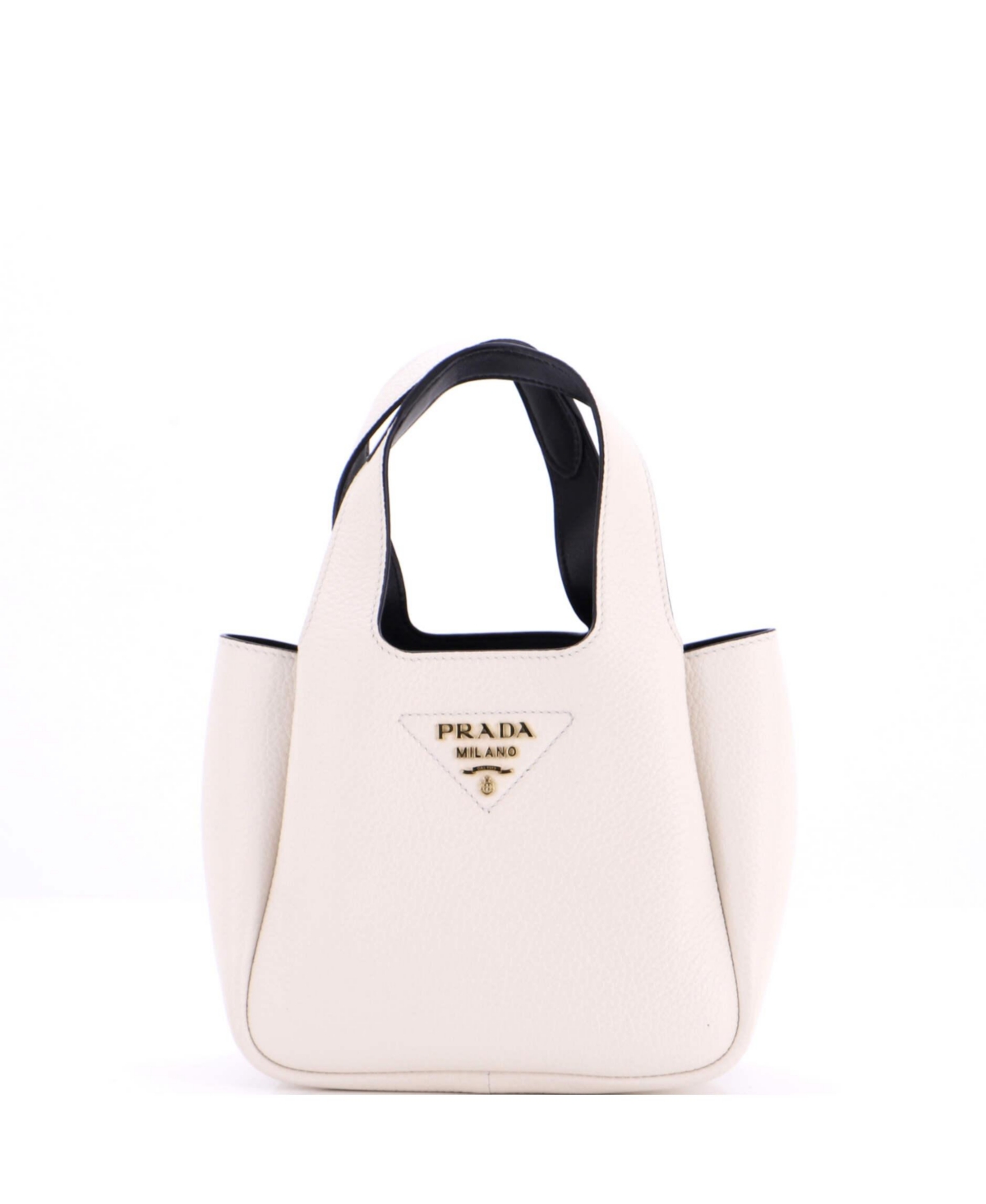 Click here for Pre-Owned Prada Mini Flou Dynamique Open Tote Vite... prices