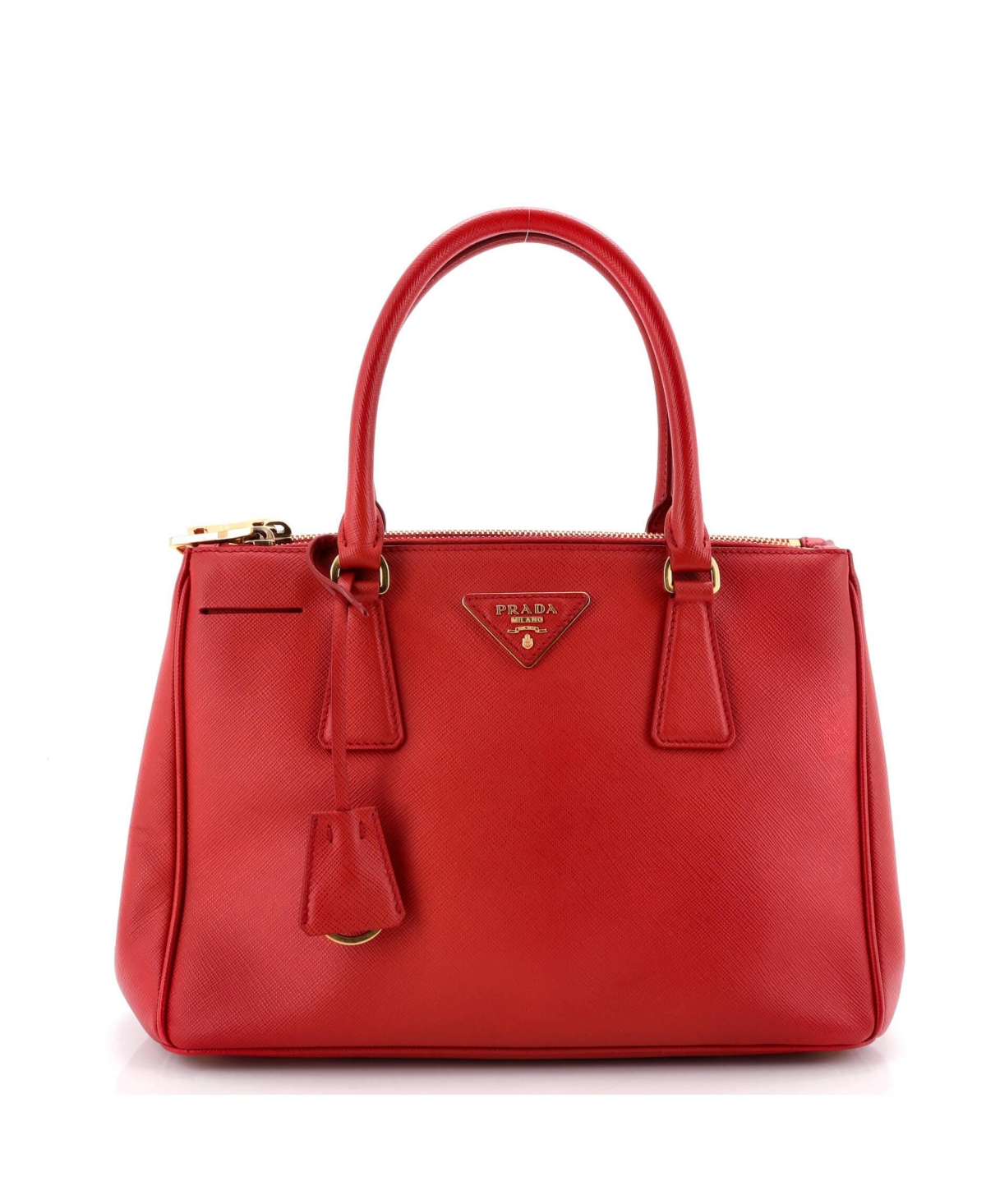 Click here for Pre-Owned Prada Small Double Zip Lux Tote Saffiano... prices