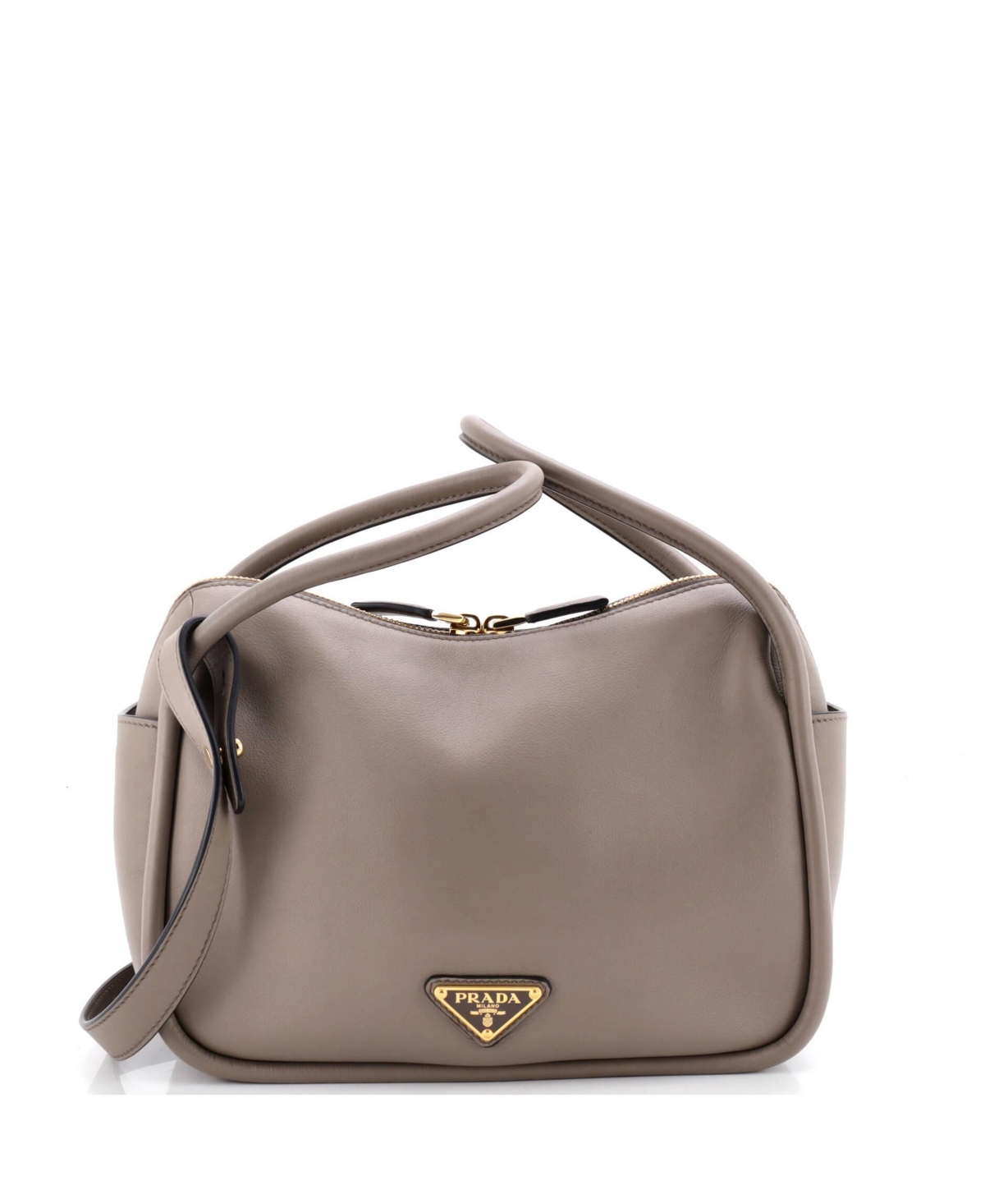 Click here for Pre-Owned Prada Small Darling Handbag Leather - Gr... prices