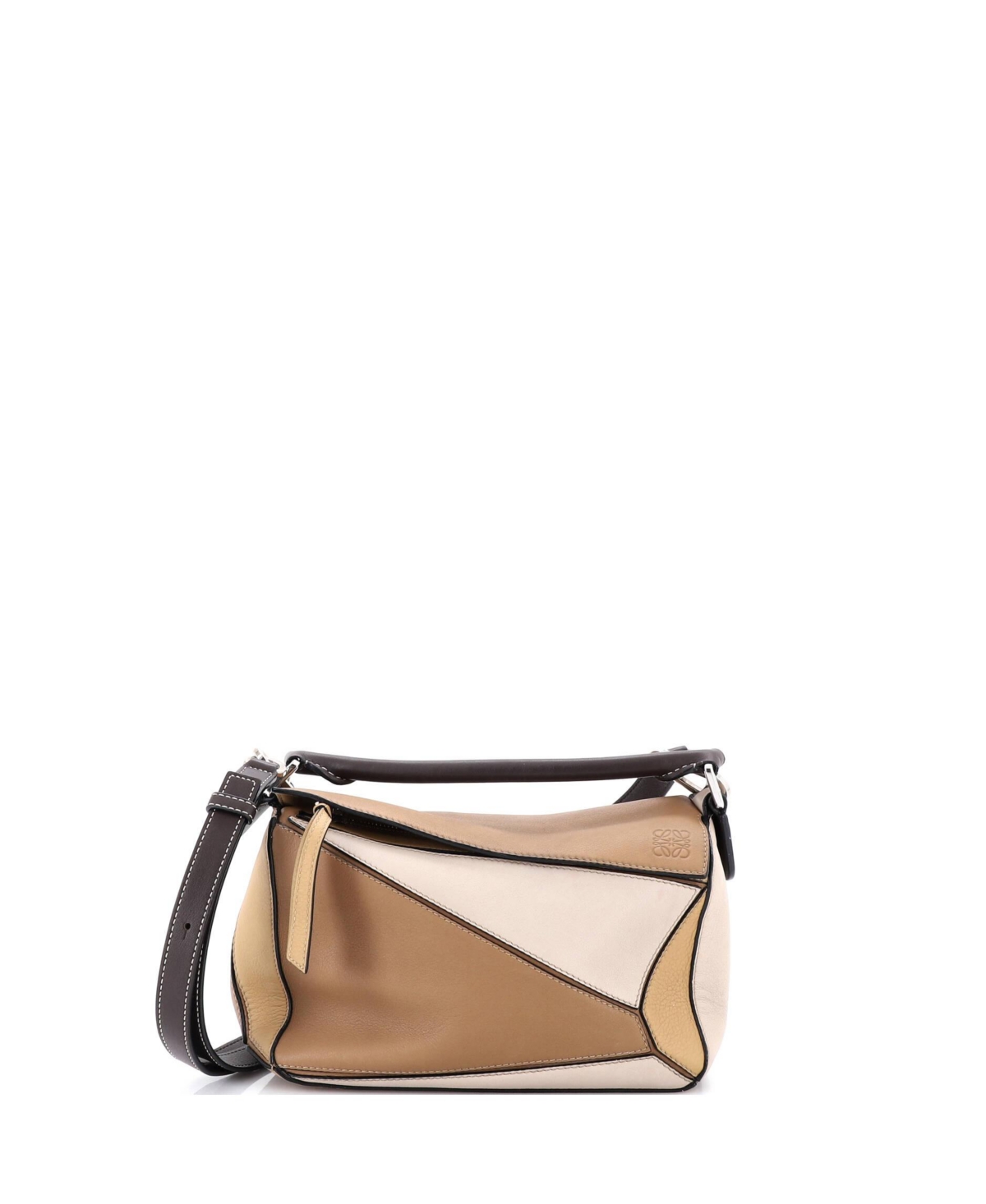 Click here for Pre-Owned Loewe Small Puzzle Bag Leather - Brown prices