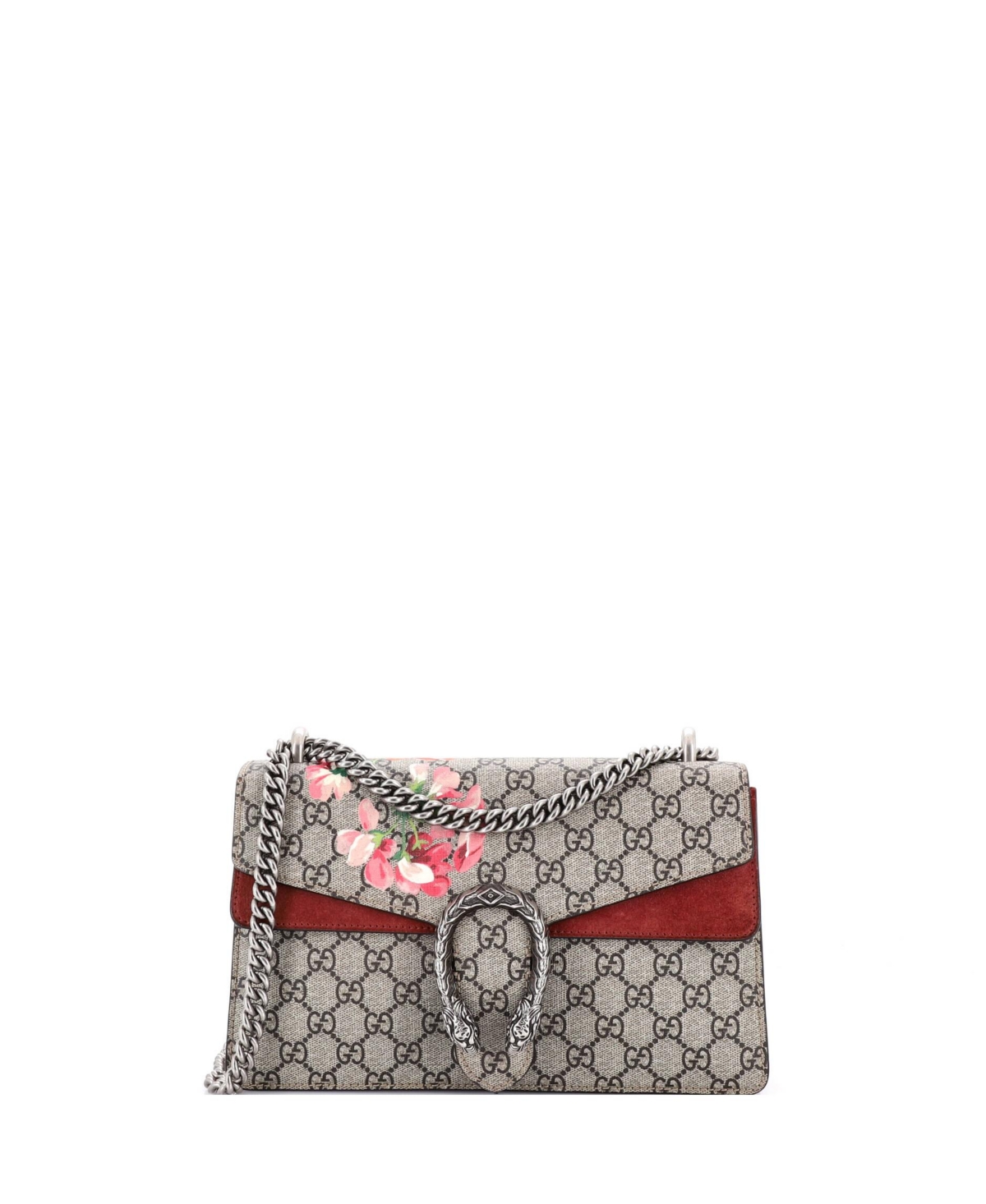 Click here for Pre-Owned Gucci Small Dionysus Bag Blooms Print Gg... prices