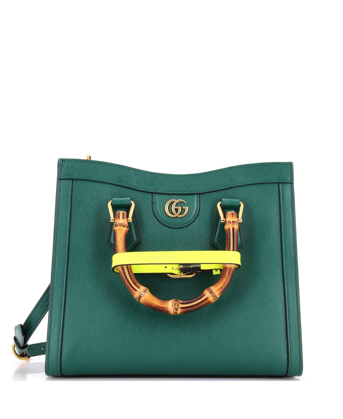 Click here for Pre-Owned Gucci Small Diana Nm Bamboo Handle Tote... prices