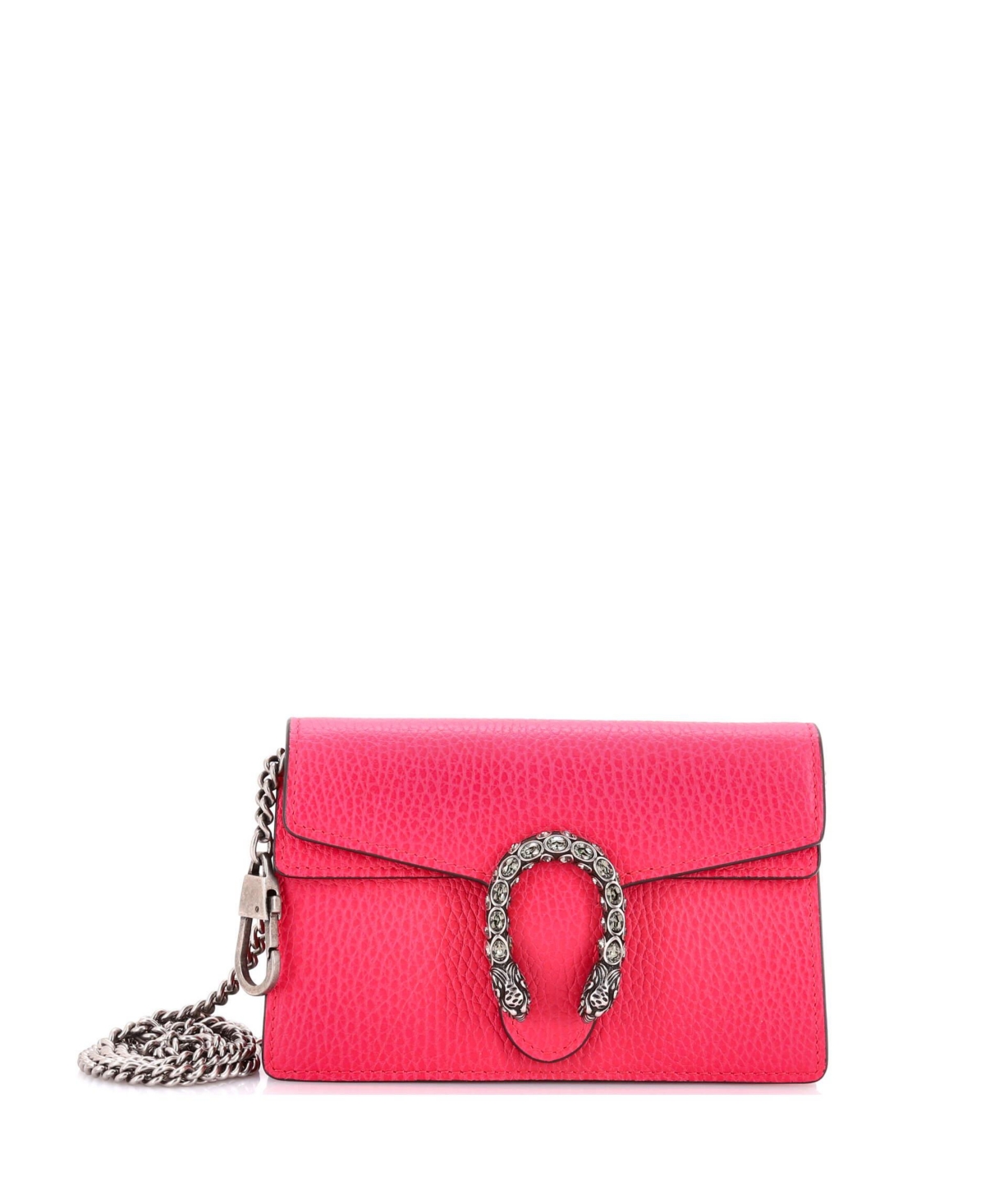 Click here for Pre-Owned Gucci Super Mini Dionysus Bag Leather -... prices