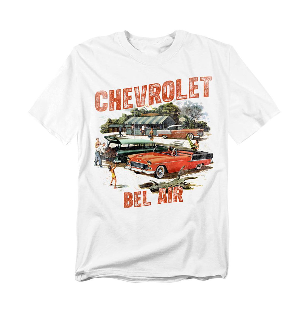 Click here for Corvette Mens Chevrolet Bel Air Watercolour T-Shir... prices