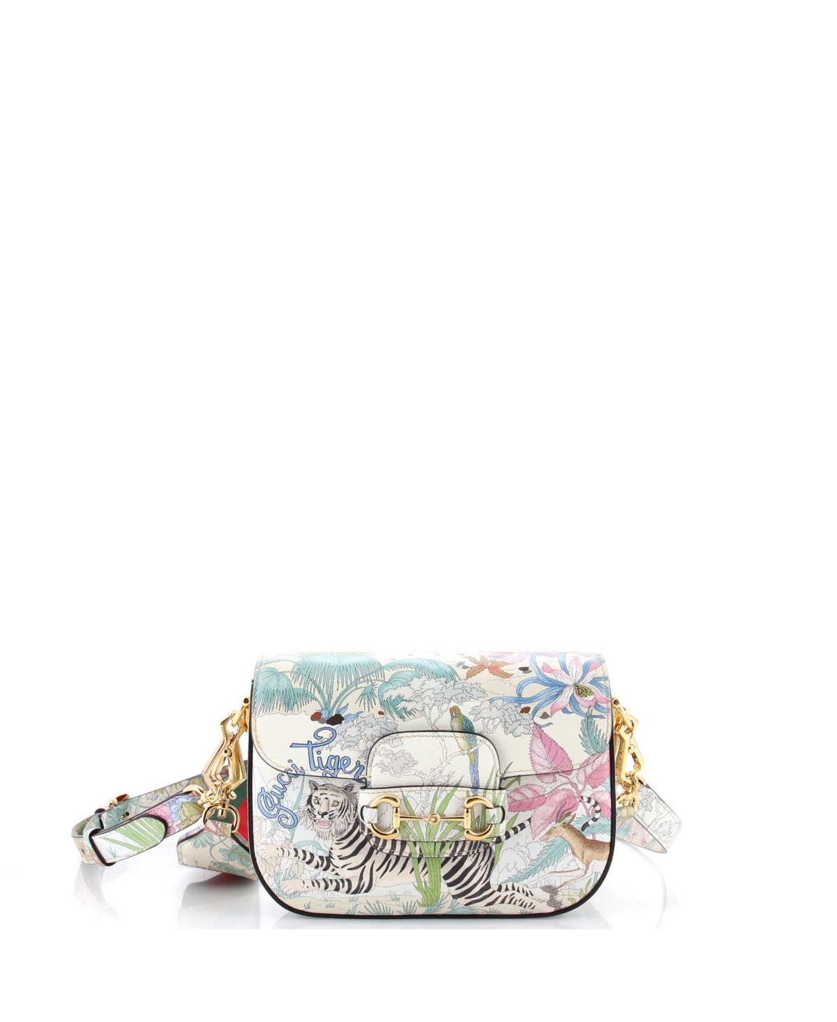 Click here for Pre-Owned Gucci Mini Horsebit 1955 Shoulder Bag Pr... prices