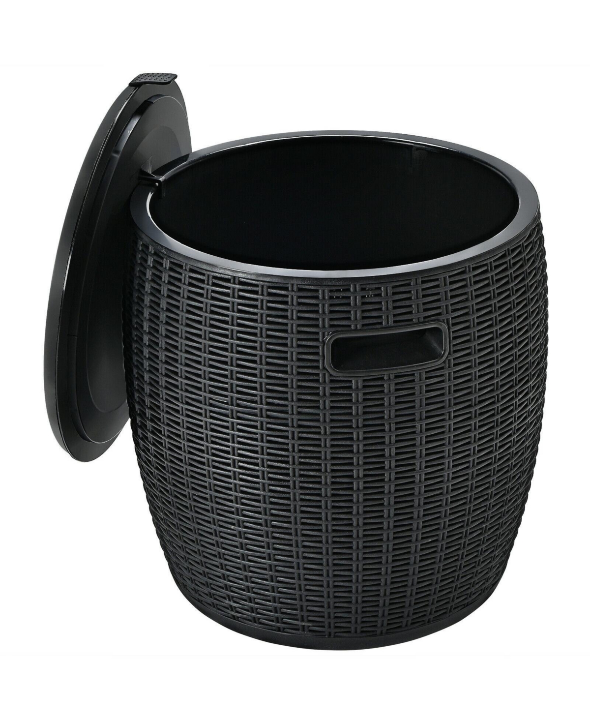 Click here for Sugift 4 in 1 Patio Rattan Cool Bar Cocktail Table... prices