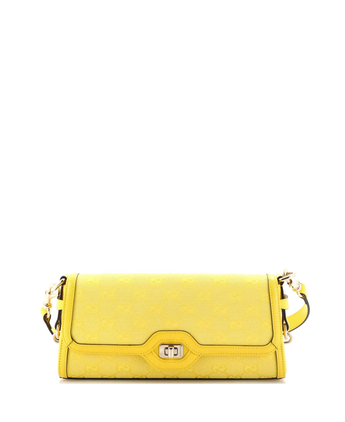 Click here for Pre-Owned Gucci Small Luce Shoulder Bag Canvas - Y... prices