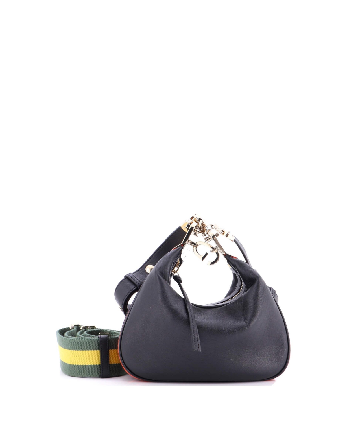 Click here for Pre-Owned Gucci Small Attache Shoulder Bag Leather... prices