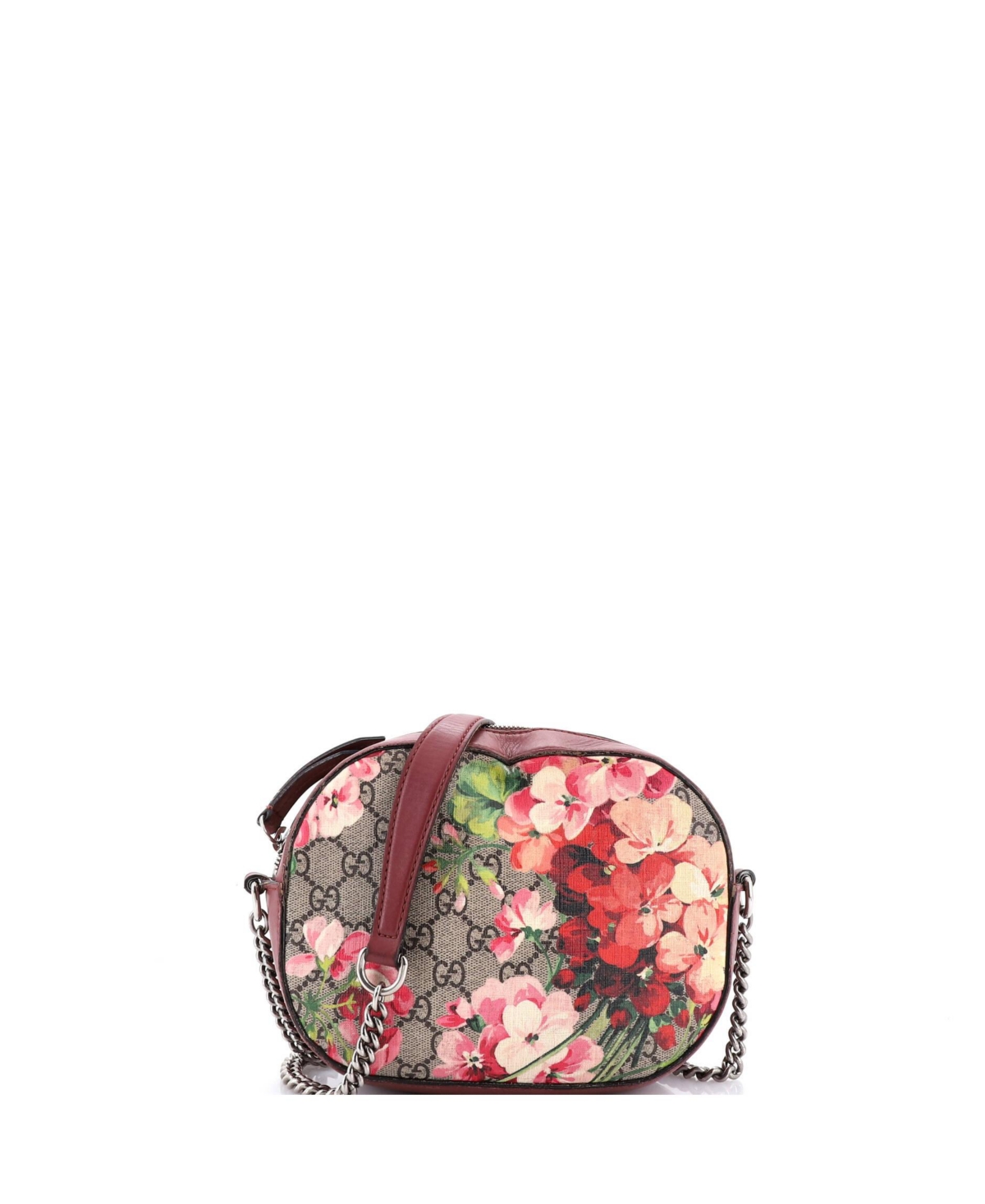 Click here for Pre-Owned Gucci Mini Chain Crossbody Bag Blooms Pr... prices