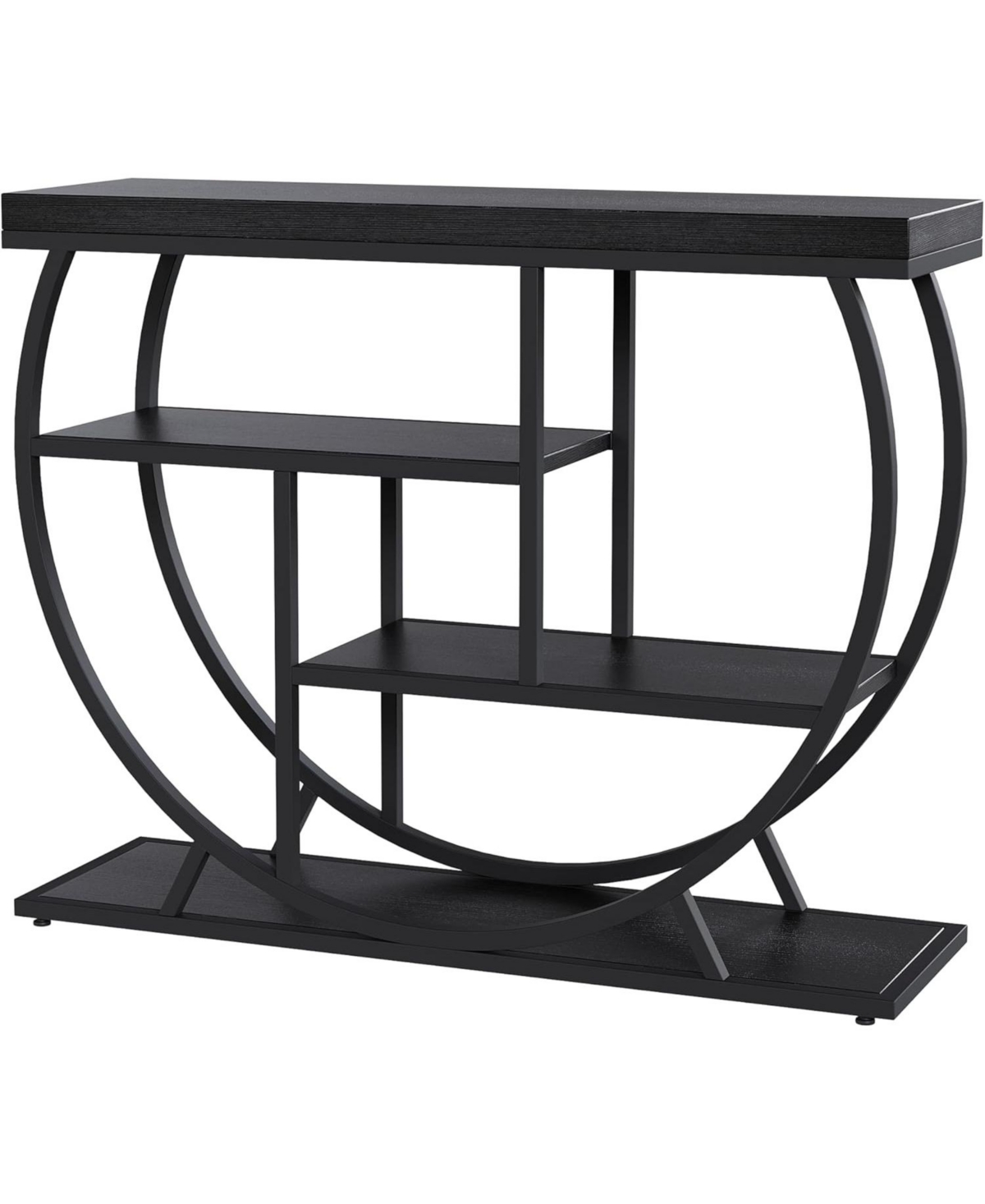 Click here for gaomon 39" Industrial Console Table  4-Tier E... prices