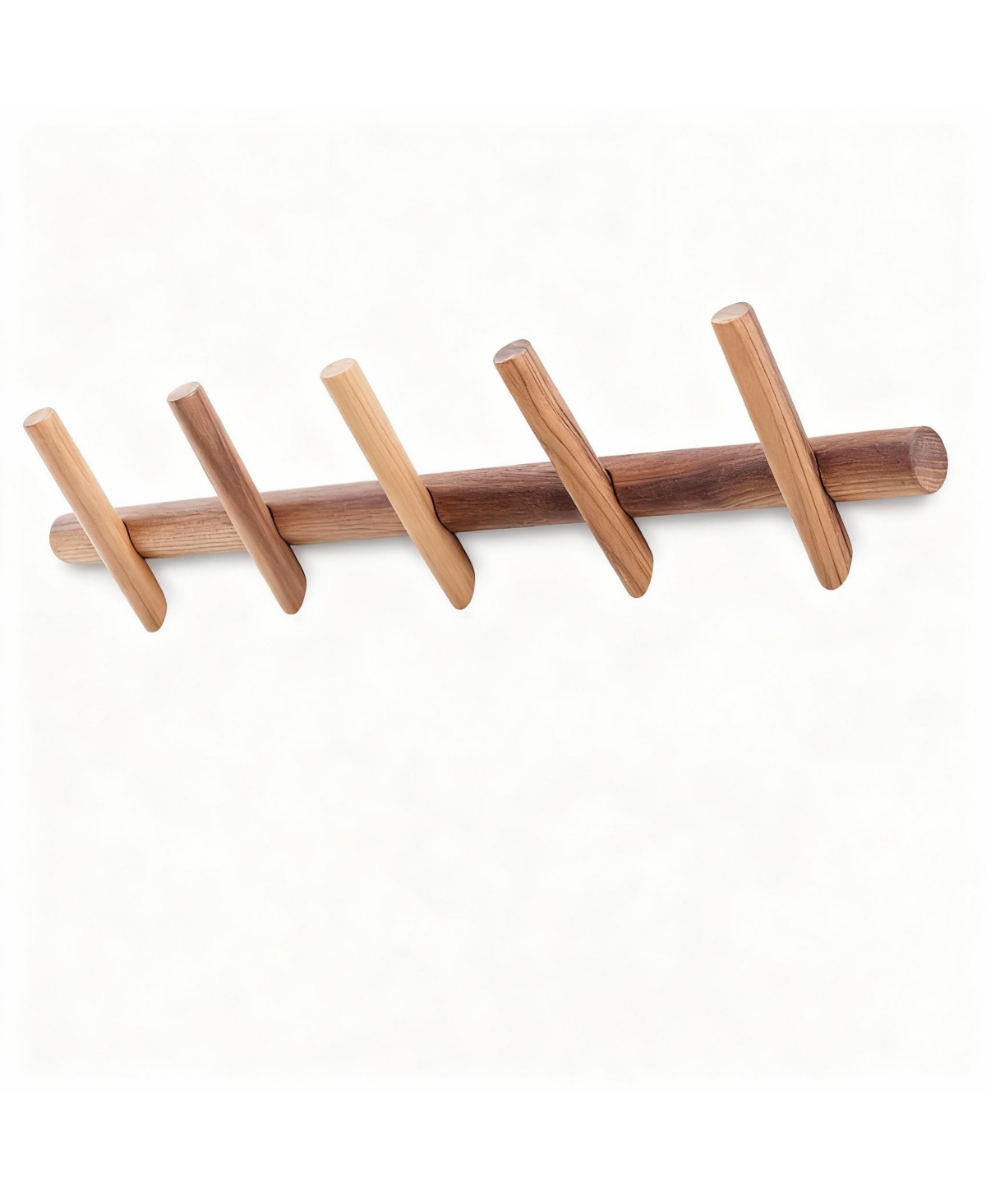 Click here for Yigii Beech Wood Wall Hooks for Coats  Hats  Scarv... prices
