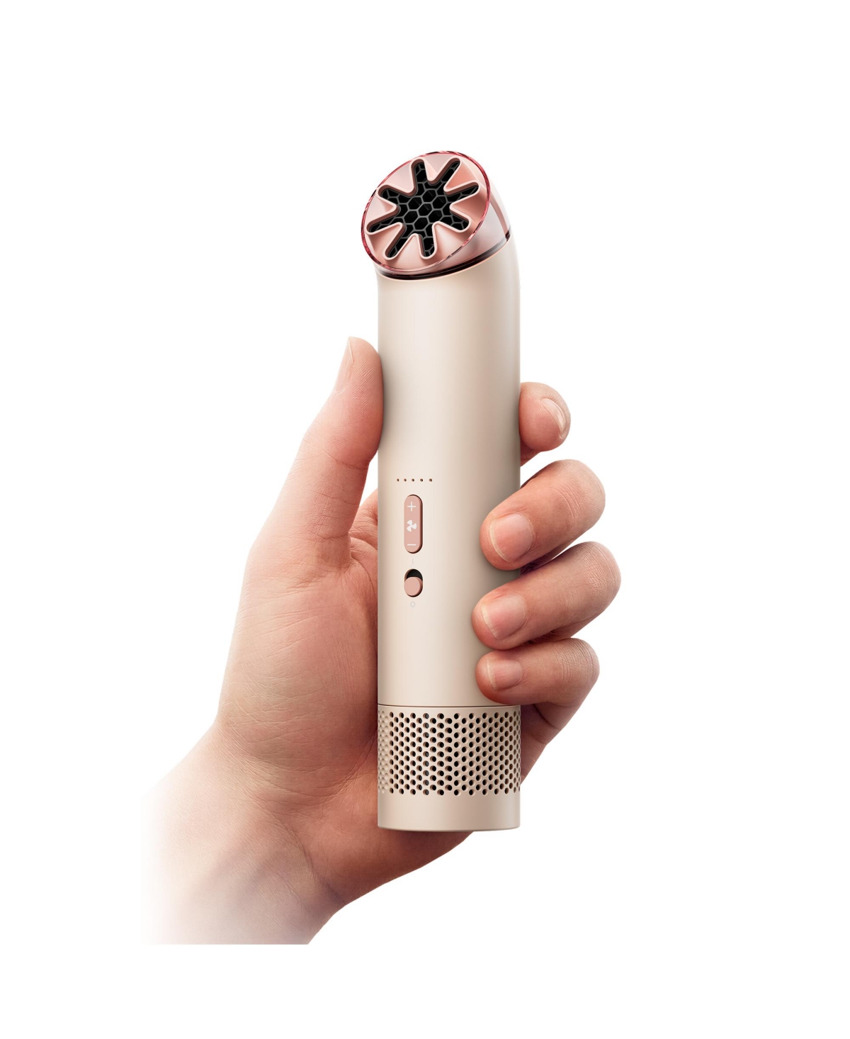 Click here for Dyson HushJet Mini Cool fan - Stone/blush prices