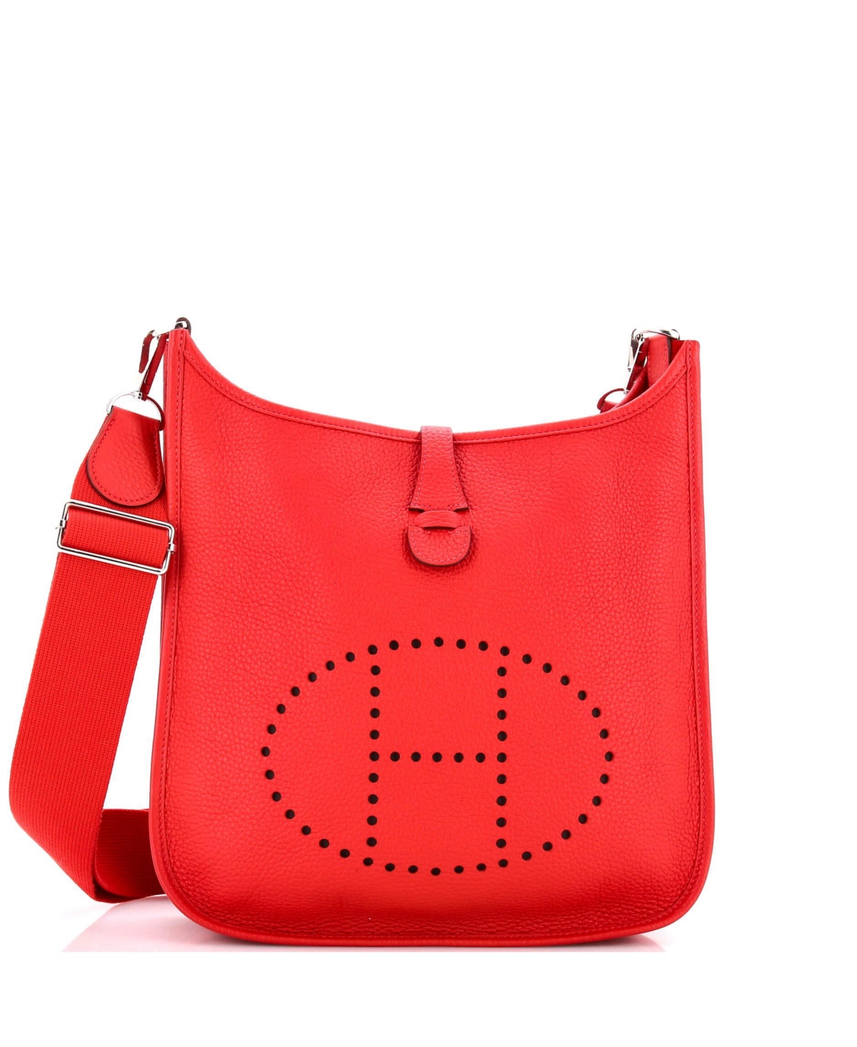 Click here for Pre-Owned HERMES Pm Evelyne Bag Gen Iii Clemence -... prices