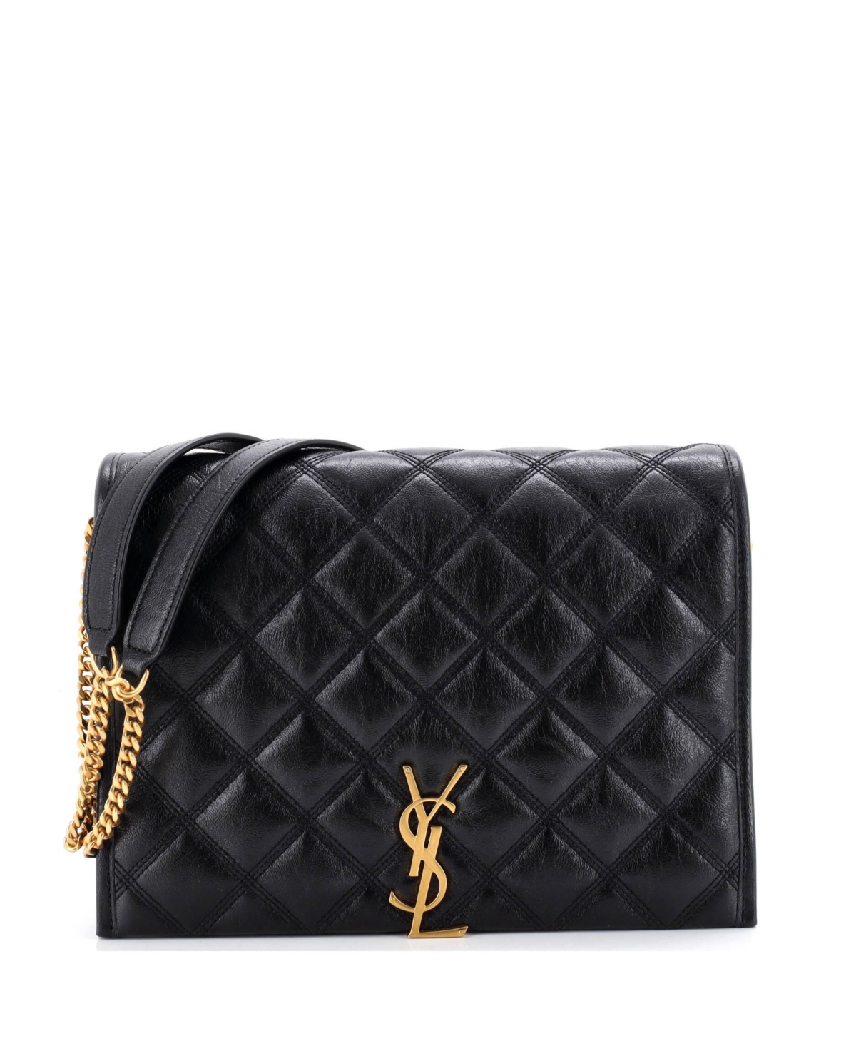 Click here for Pre-Owned Saint Laurent Small Becky Shoulder Bag Q... prices