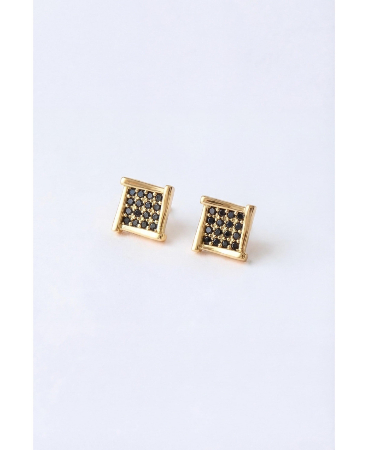 Click here for Classicharms Atlas Crystal Square Stud Earrings -... prices