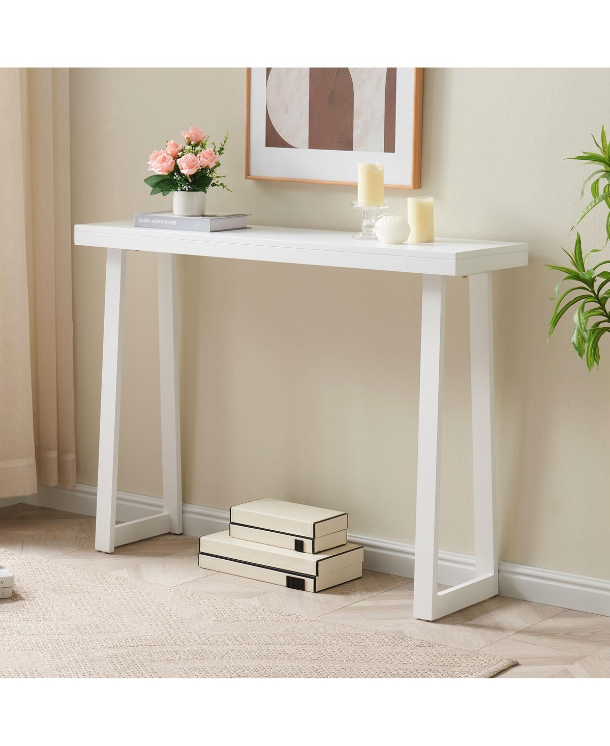 Click here for Kings Brand Furniture Claude Narrow Console Table... prices