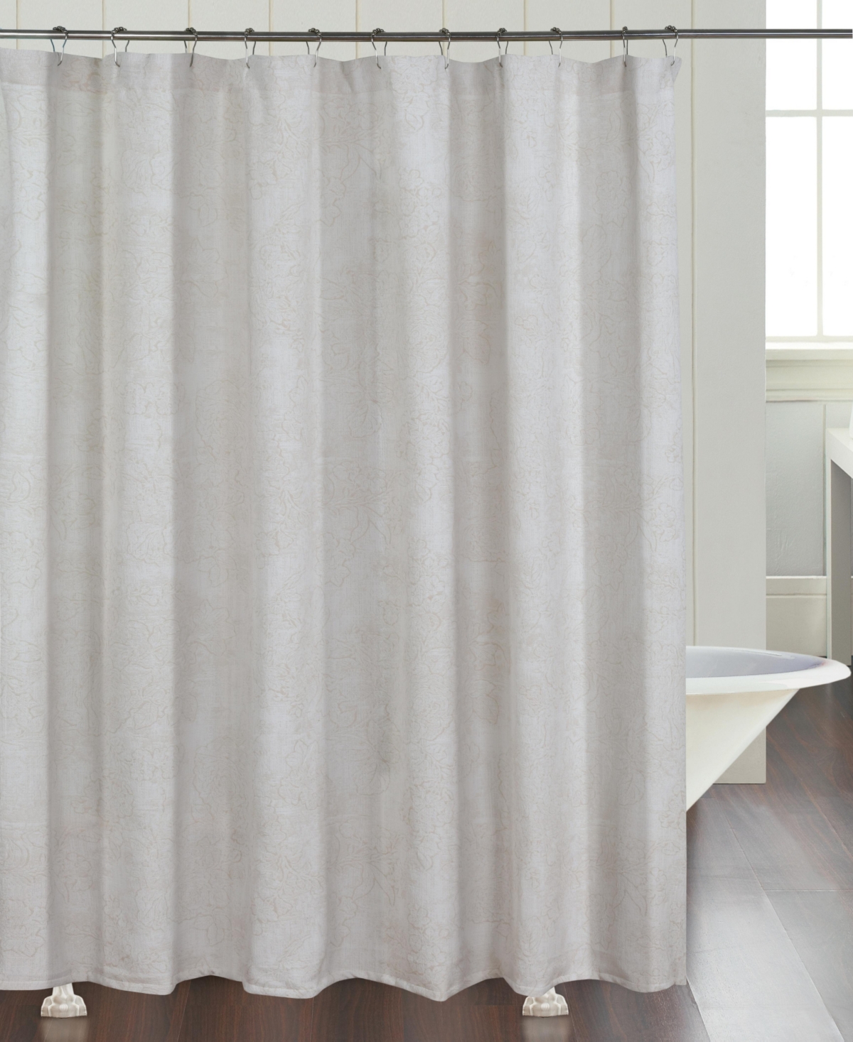 Click here for Dainty Home Shelly Shower Curtain  72 x 72 - Taupe prices