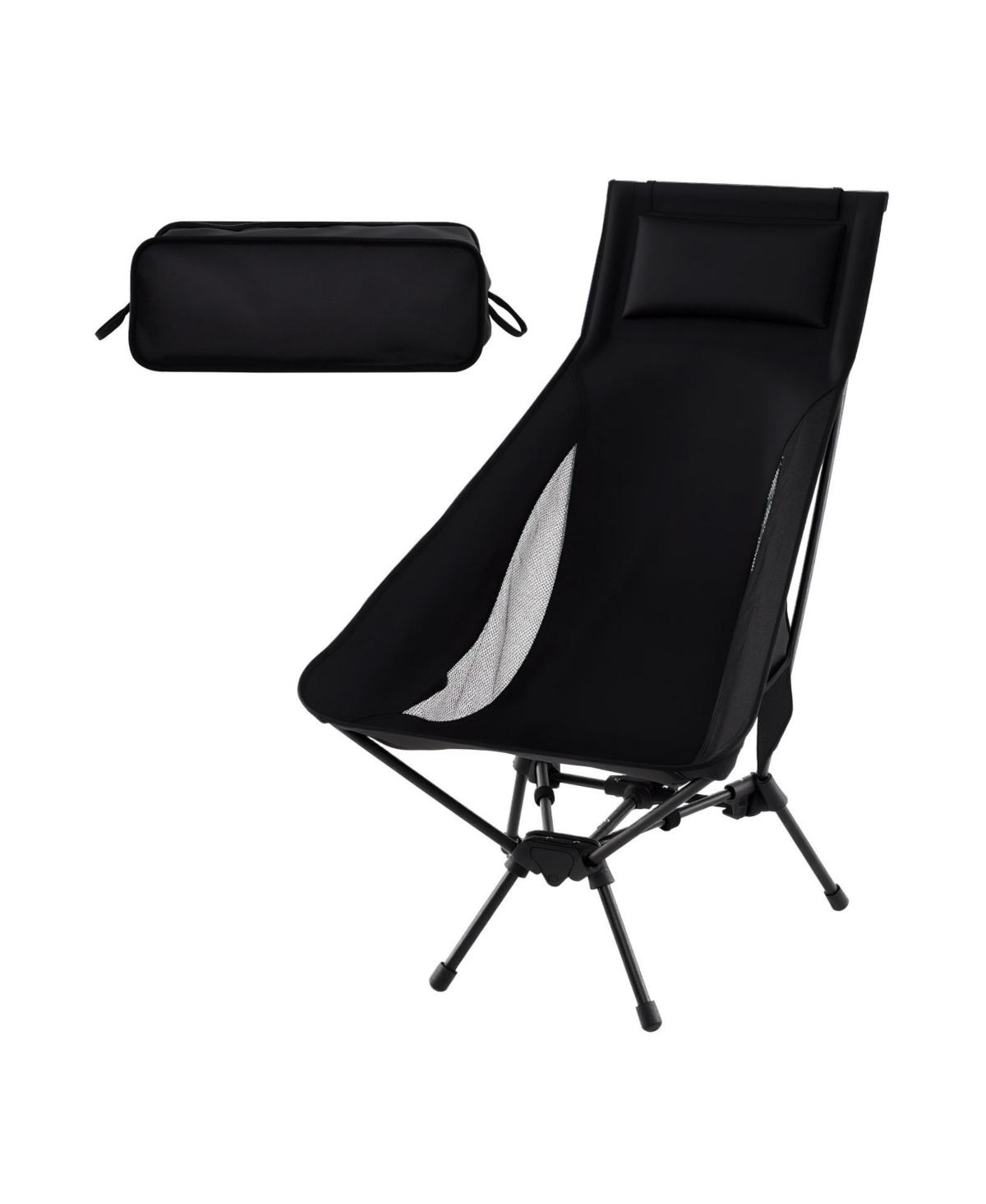 Click here for Sugift High Back Portable Camping Chair with Carry... prices