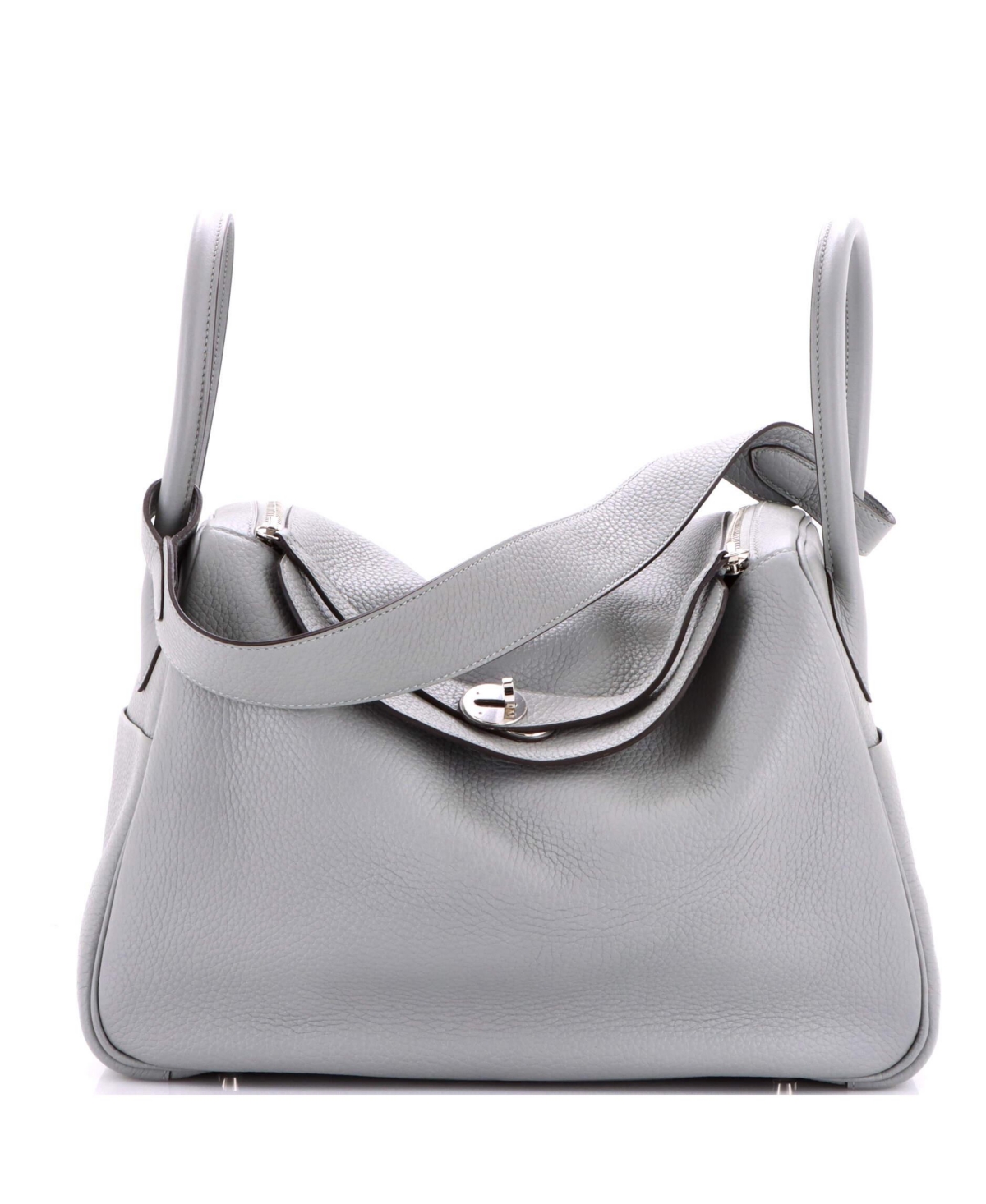 Click here for Pre-Owned HERMES 34 Lindy Bag Clemence - Grey prices