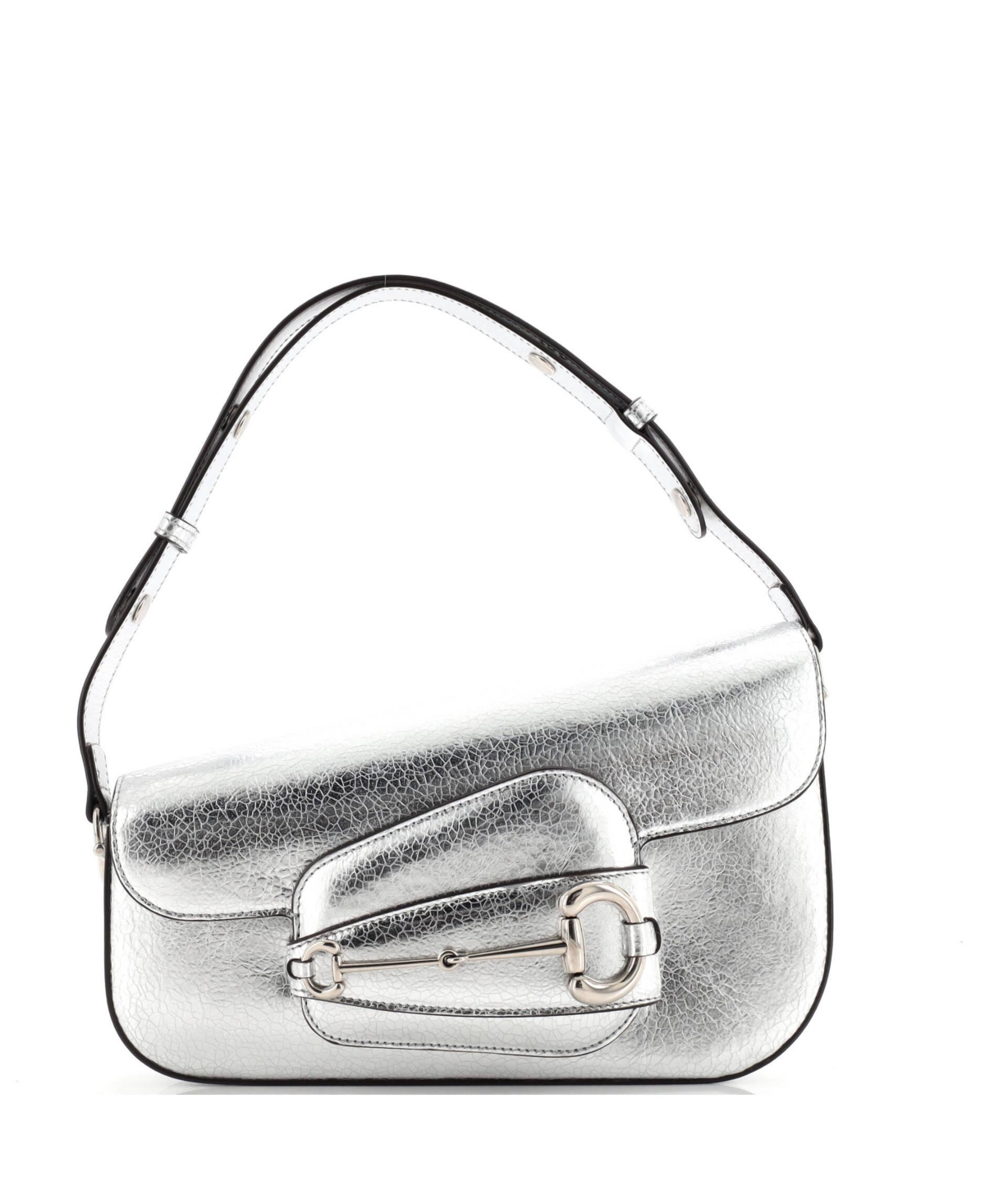 Click here for Pre-Owned Gucci Small Horsebit 1955 Asymmetric Sho... prices