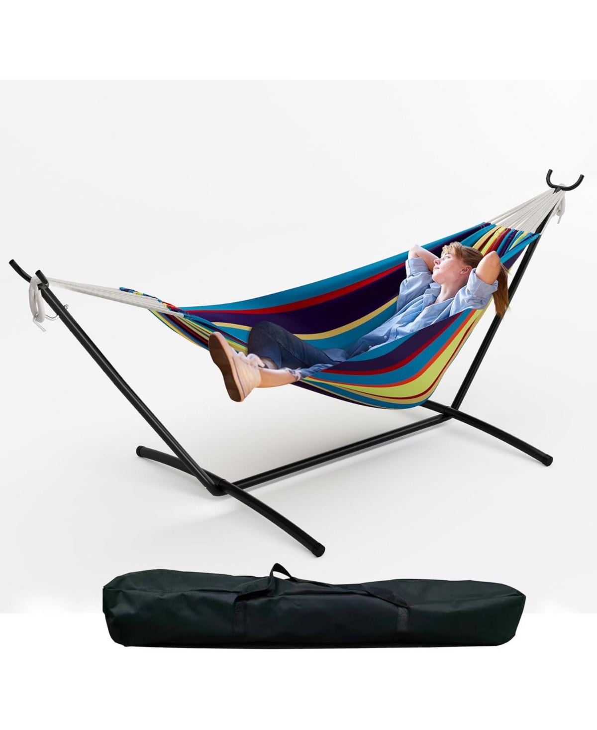 Click here for gaomon Double Hammock with Collapsible Steel Stand... prices