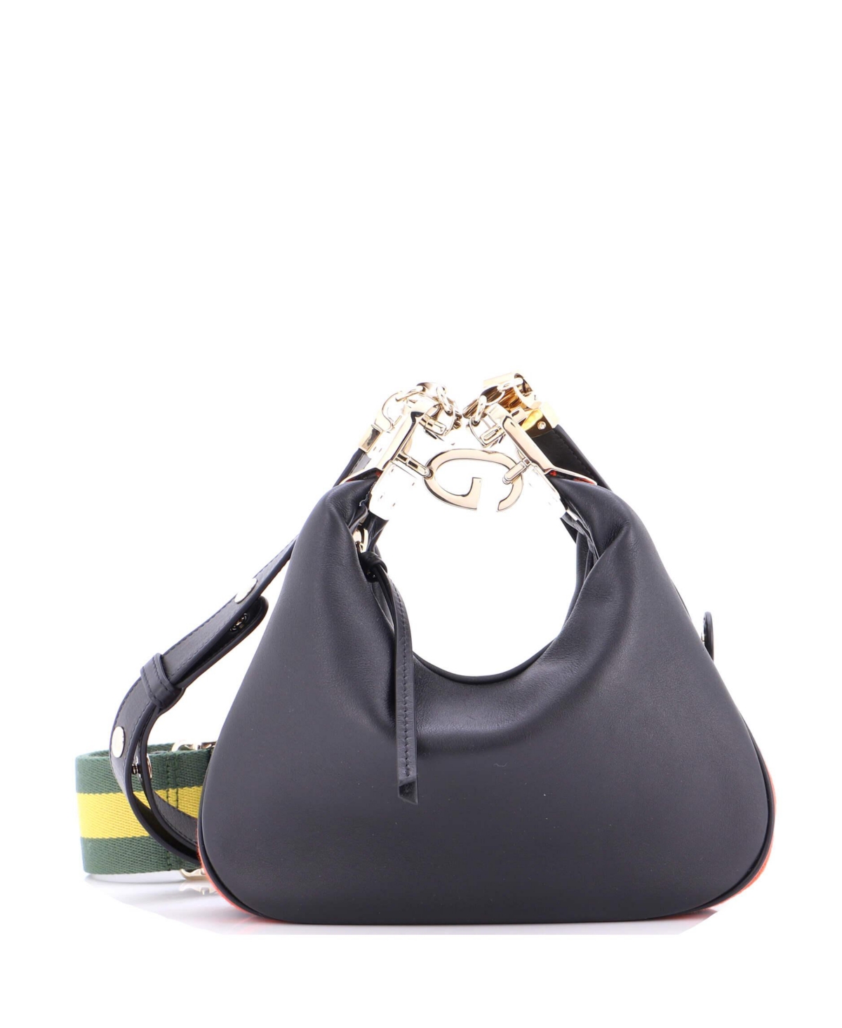 Click here for Pre-Owned Gucci Small Attache Shoulder Bag Leather... prices