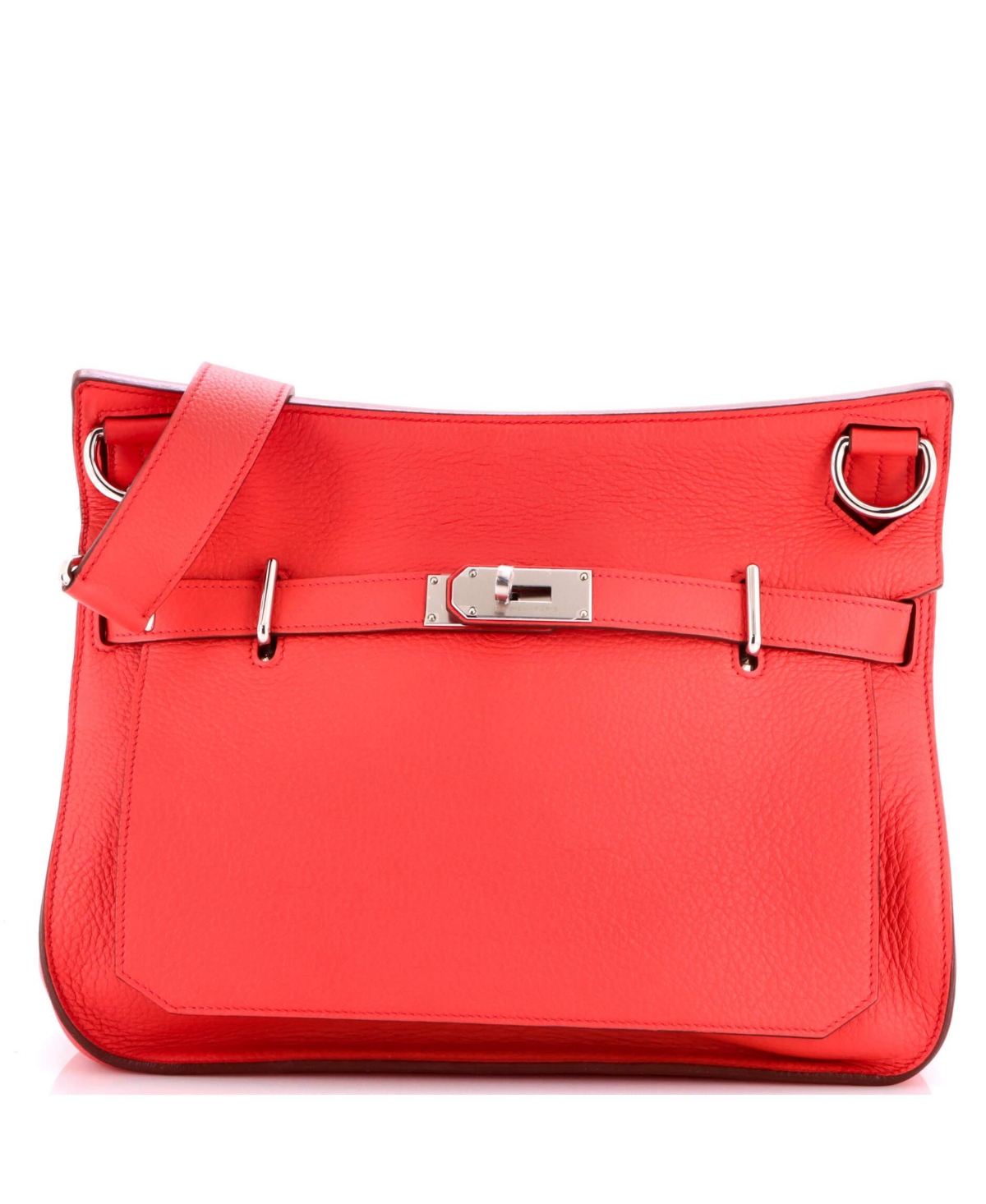 Click here for Pre-Owned Hermes 34 Jypsiere Bag Clemence - Red prices