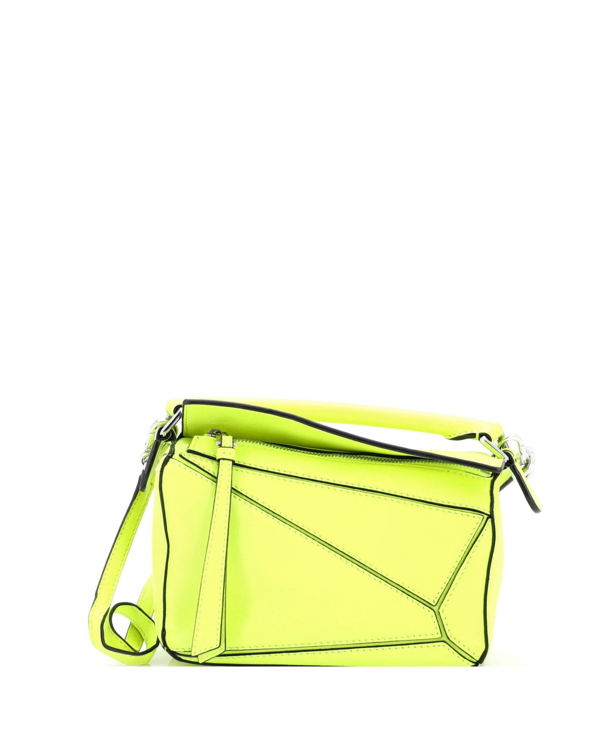 Click here for Pre-Owned Loewe Mini Puzzle Bag Leather - Yellow prices