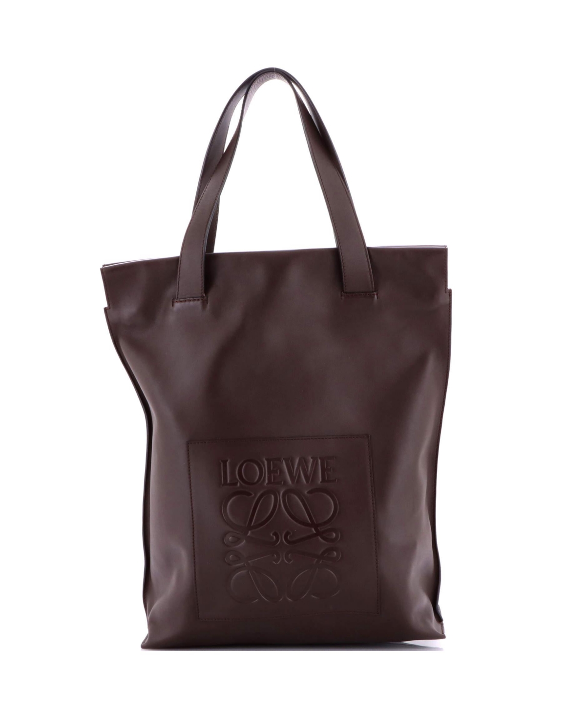 Click here for Pre-Owned Loewe North South Shopper Tote Leather -... prices
