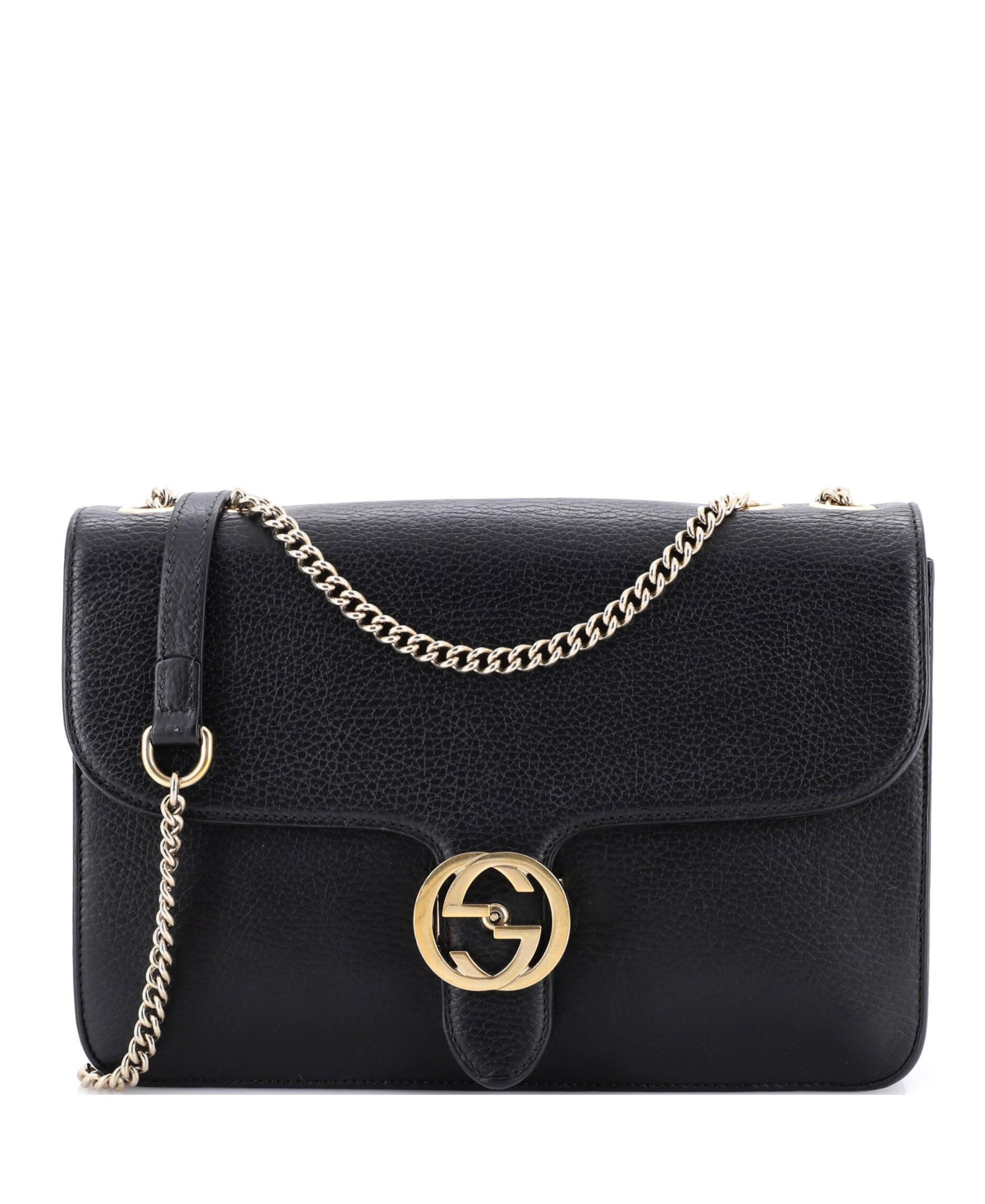 Click here for Pre-Owned Gucci Medium Interlocking Shoulder Bag L... prices