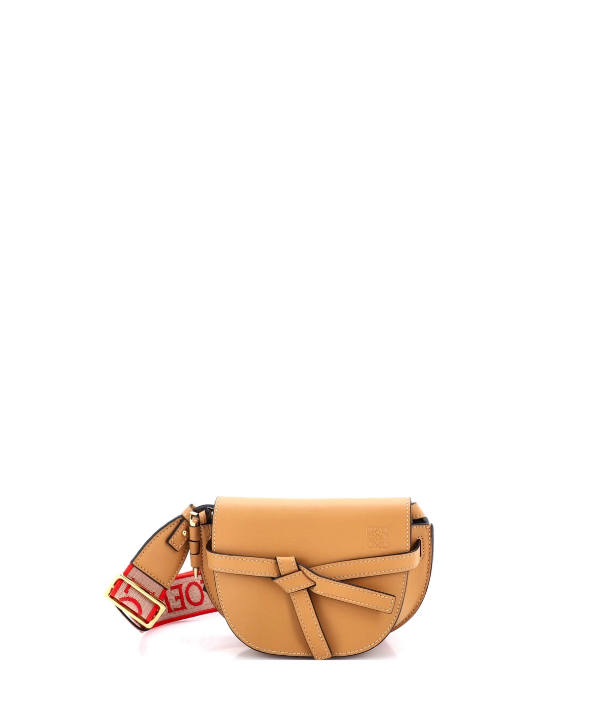 Click here for Pre-Owned Loewe Mini Gate Dual Shoulder Bag Leathe... prices