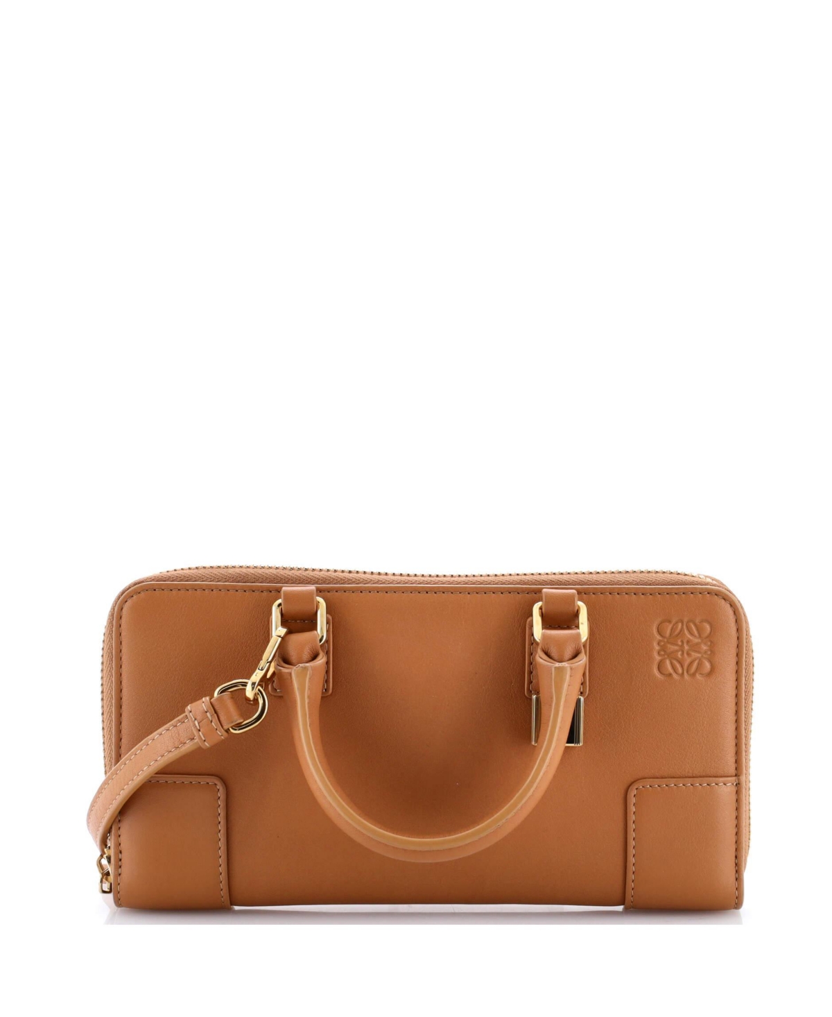 Click here for Pre-Owned Loewe Amazona Pouch Crossbody Bag Leathe... prices