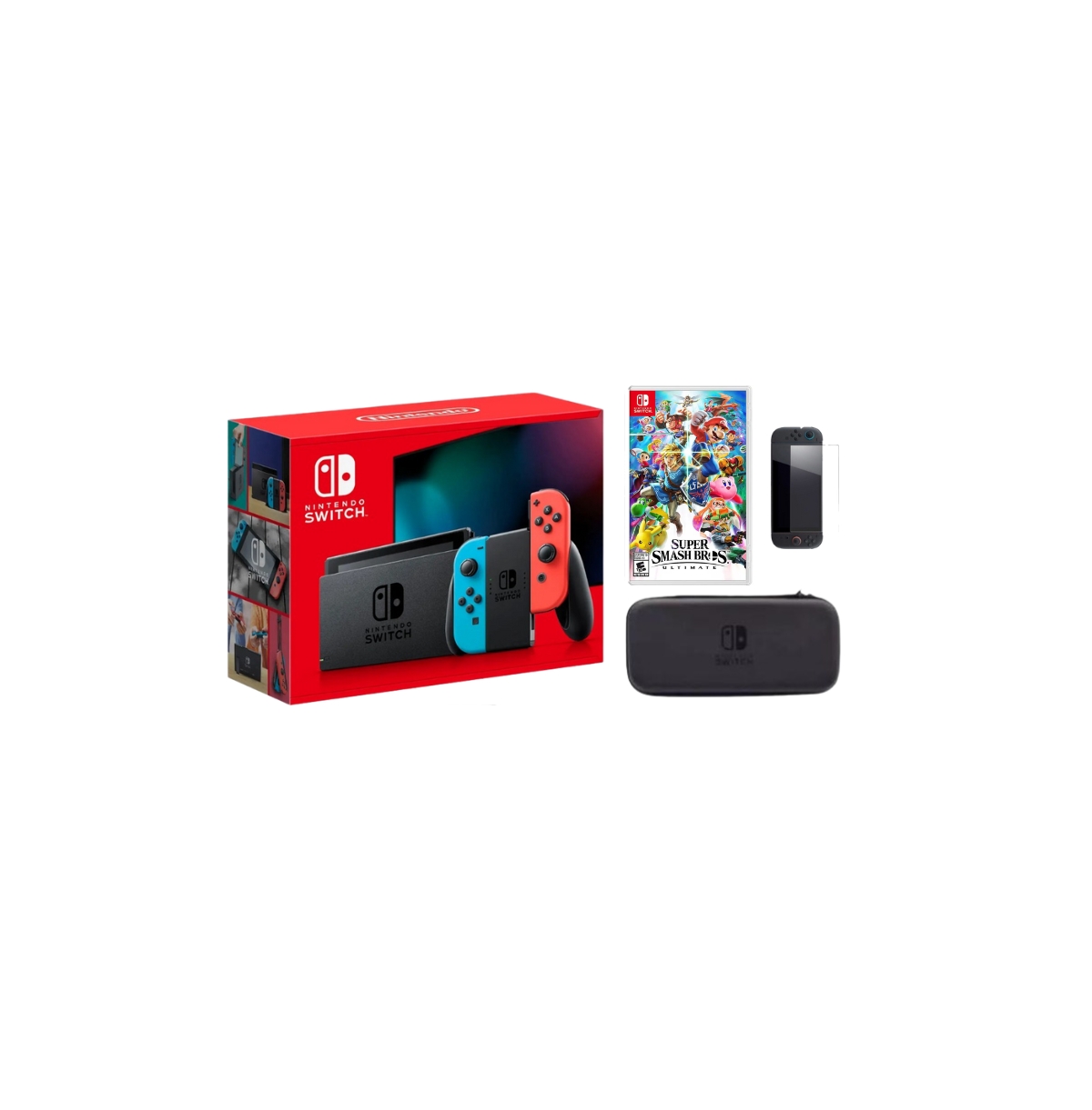 Click here for Nintendo Switch Neon Bundle With Accessories and S... prices