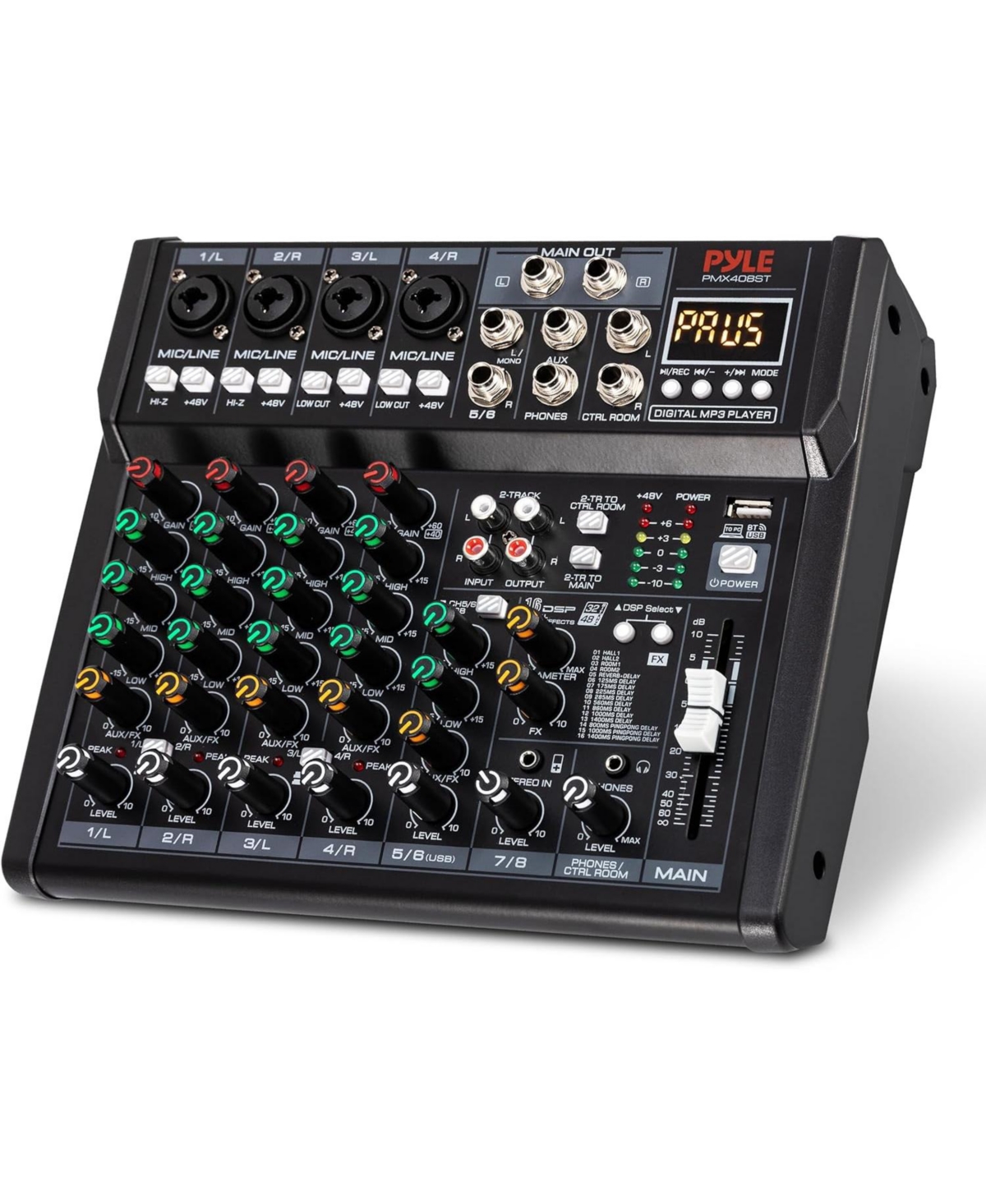 Click here for Pyle 8-Ch Digital Audio Mixer with Bluetooth and D... prices