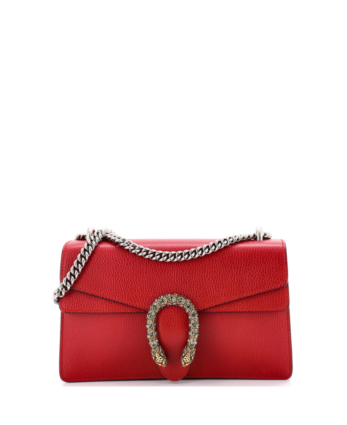 Click here for Pre-Owned Gucci Small Dionysus Bag Leather - Red prices